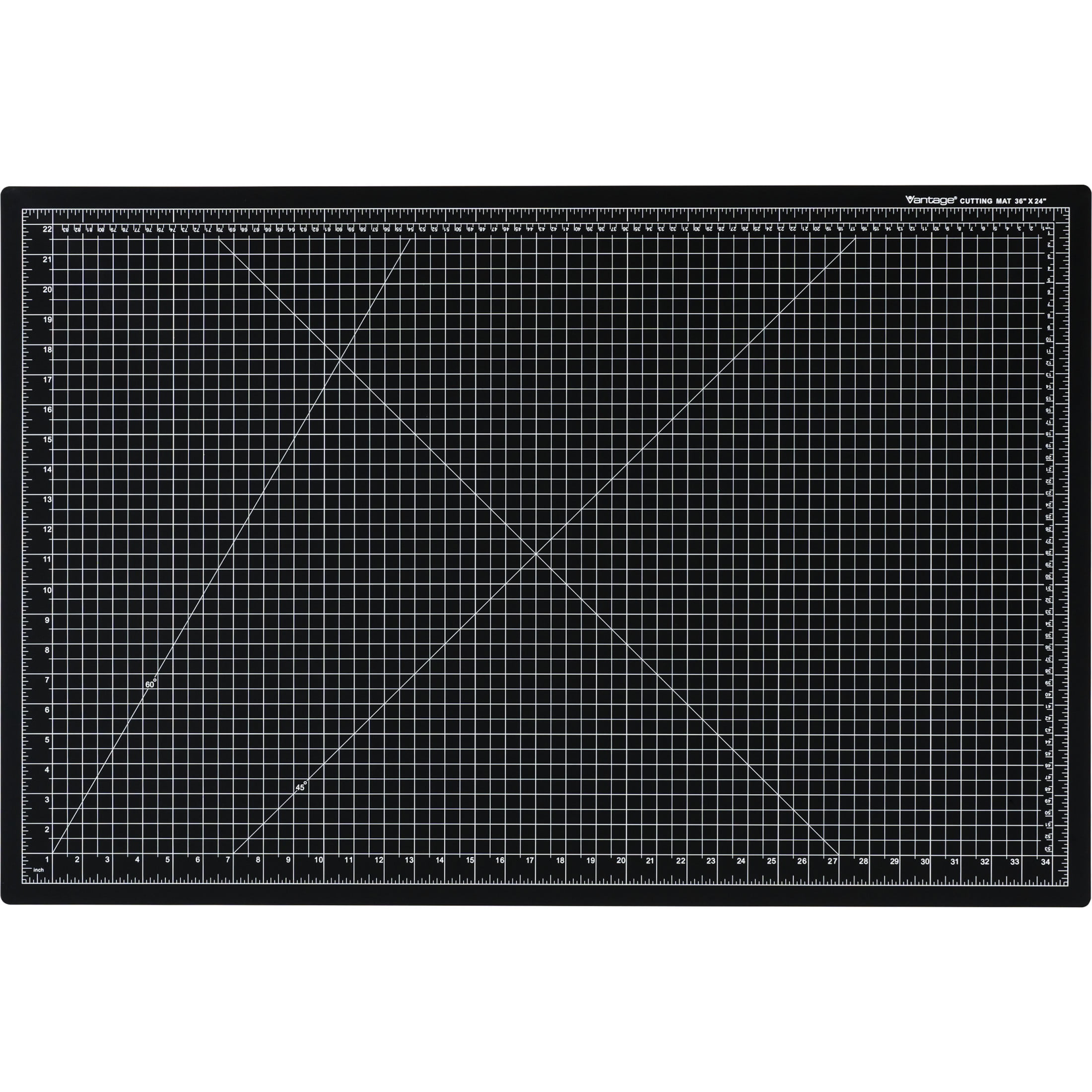 Dahle Vantage 10673 Premium Self-Healing Cutting Mat, 24"x36", 1/2 ...