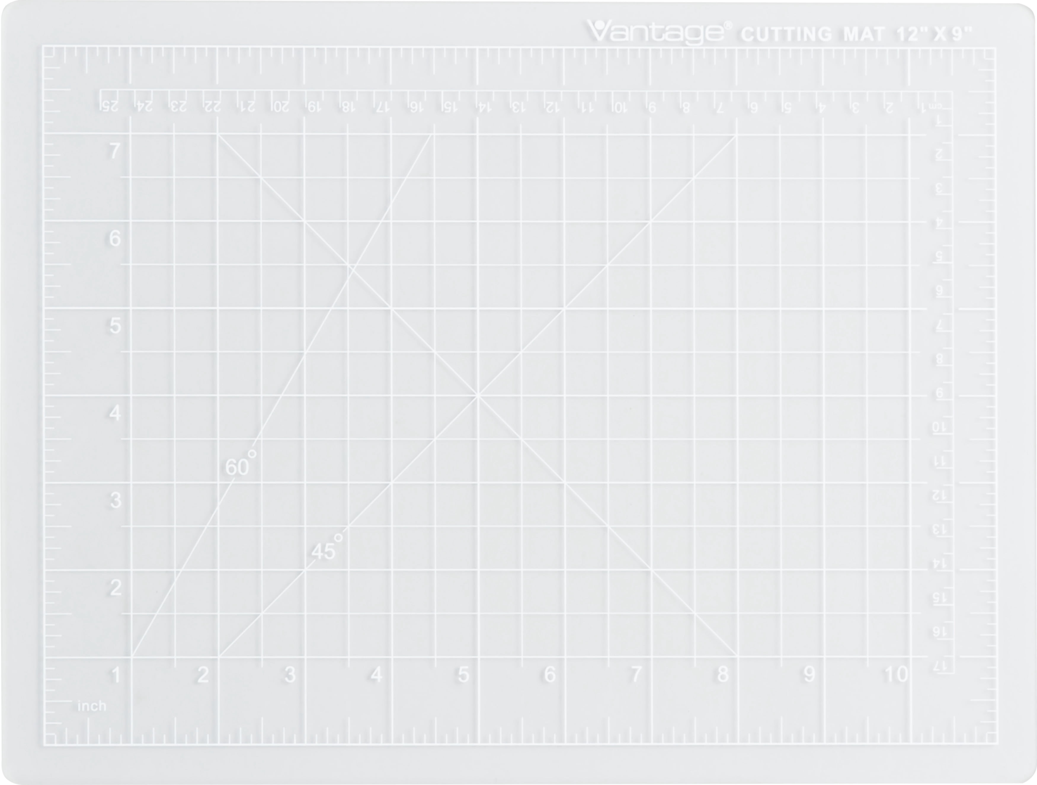 Dahle Vantage 10680 See-Through Premium Self-Healing Cutting Mat, 9"x12 ...