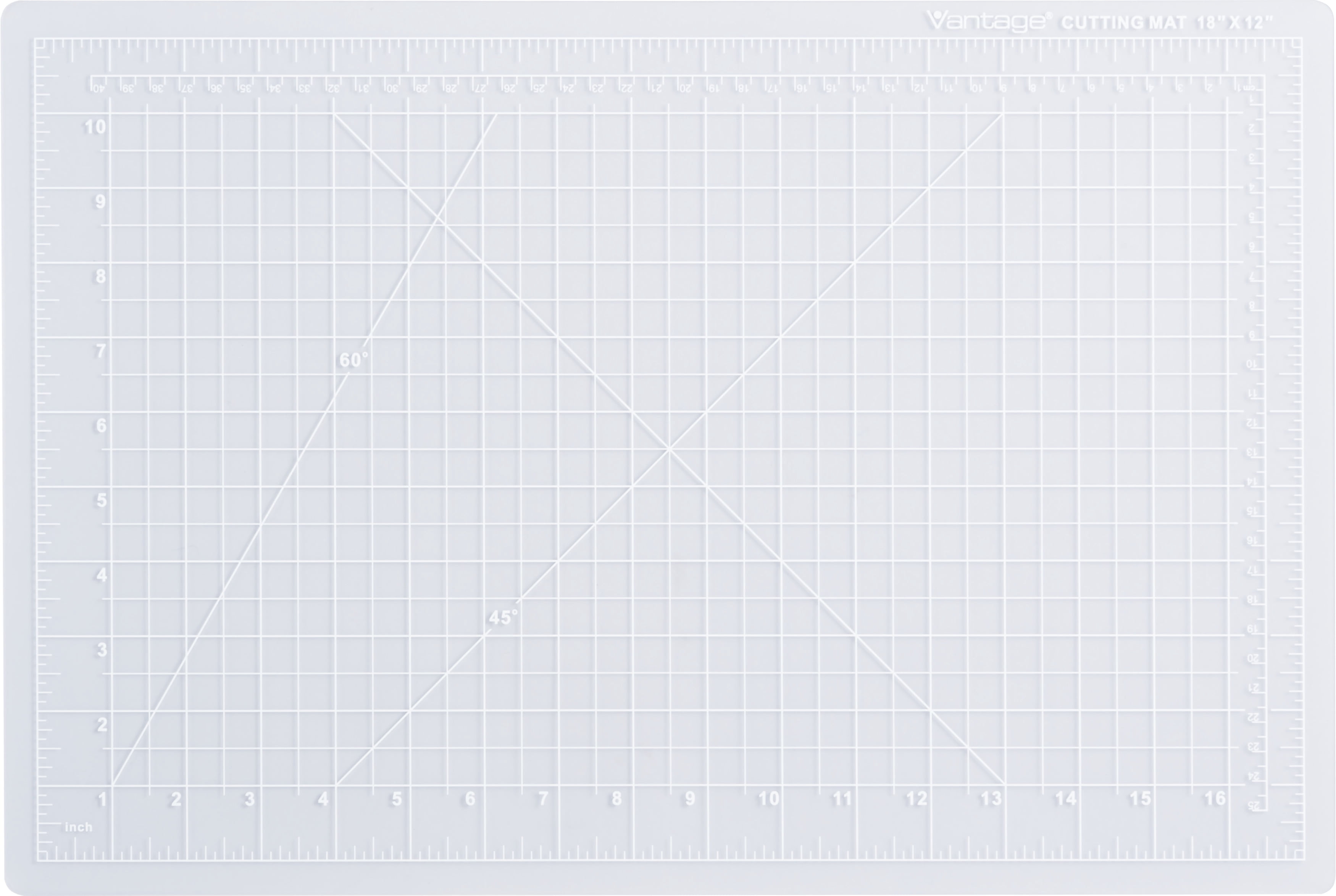 Dahle Vantage 10681 See-Through Premium Self-Healing Cutting Mat, 12 ...