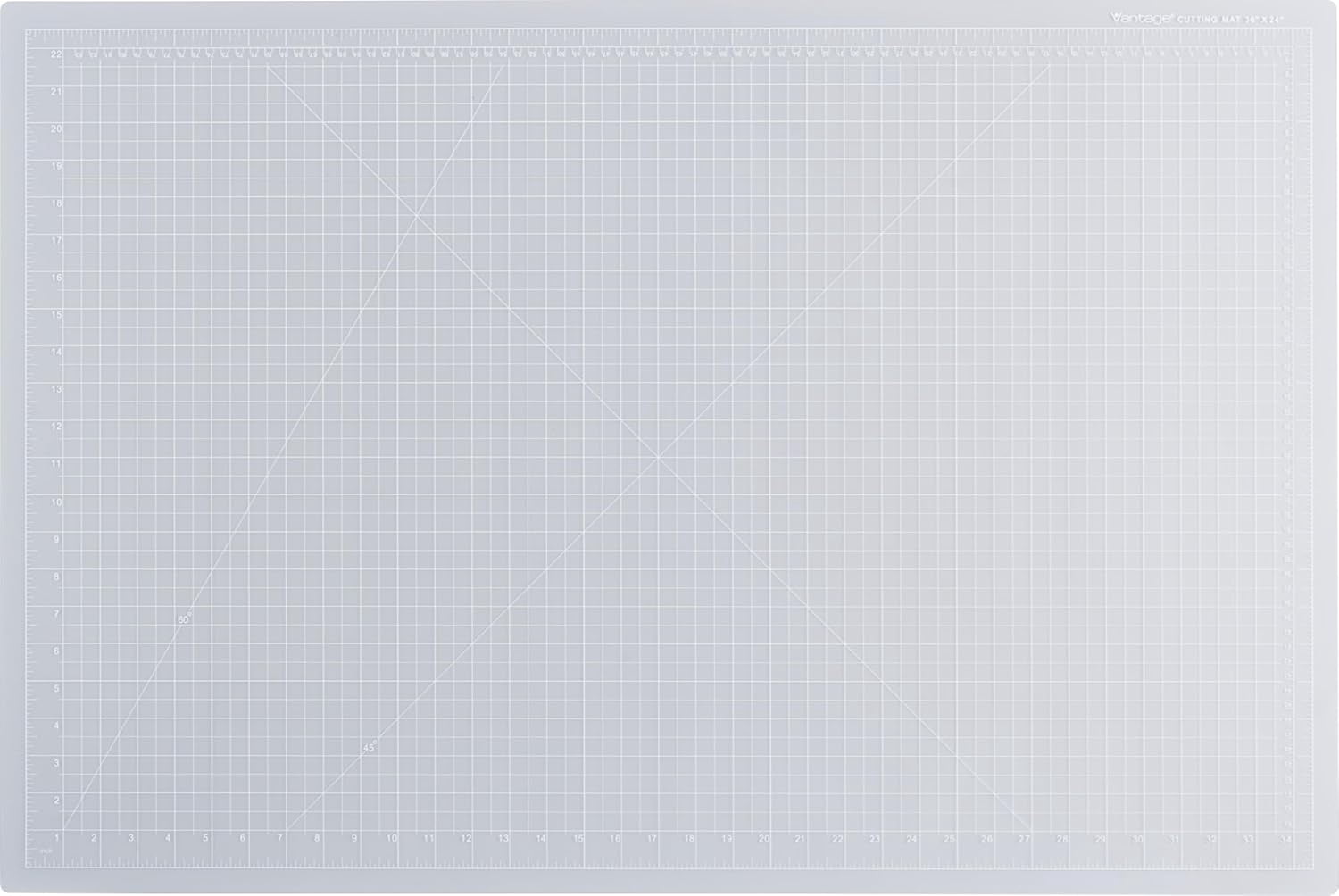 Dahle Vantage 10683 See-Through Premium Self-Healing Cutting Mat, 24 ...