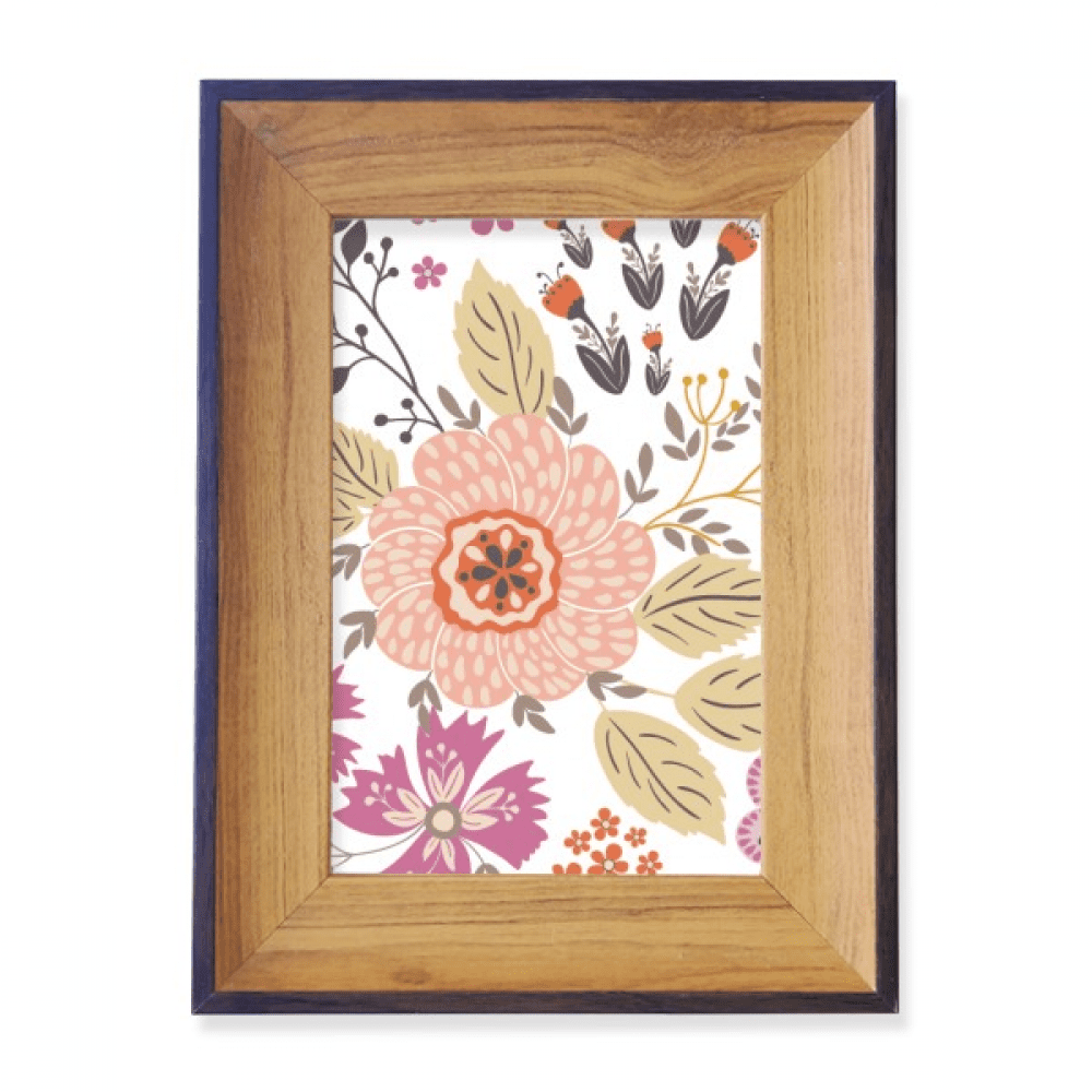 Dahlia Flower Paint Photo Frame Exhibition Display Art Desktop Painting ...