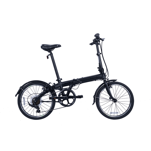 Dahon Route 20 inch Portable Folding Bike for Adults, with Shimano 7 Speed Drivertrain, Aluminum ...