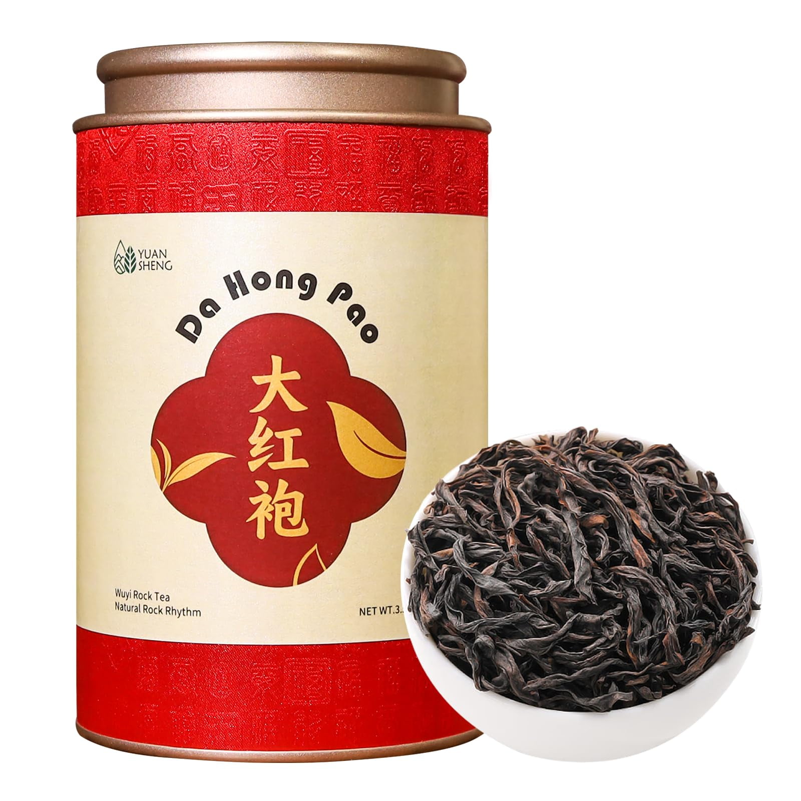 Dahongpao Oolong Tea, Fujian Wuyi Rock Oolong Tea Loose Leaf With ...