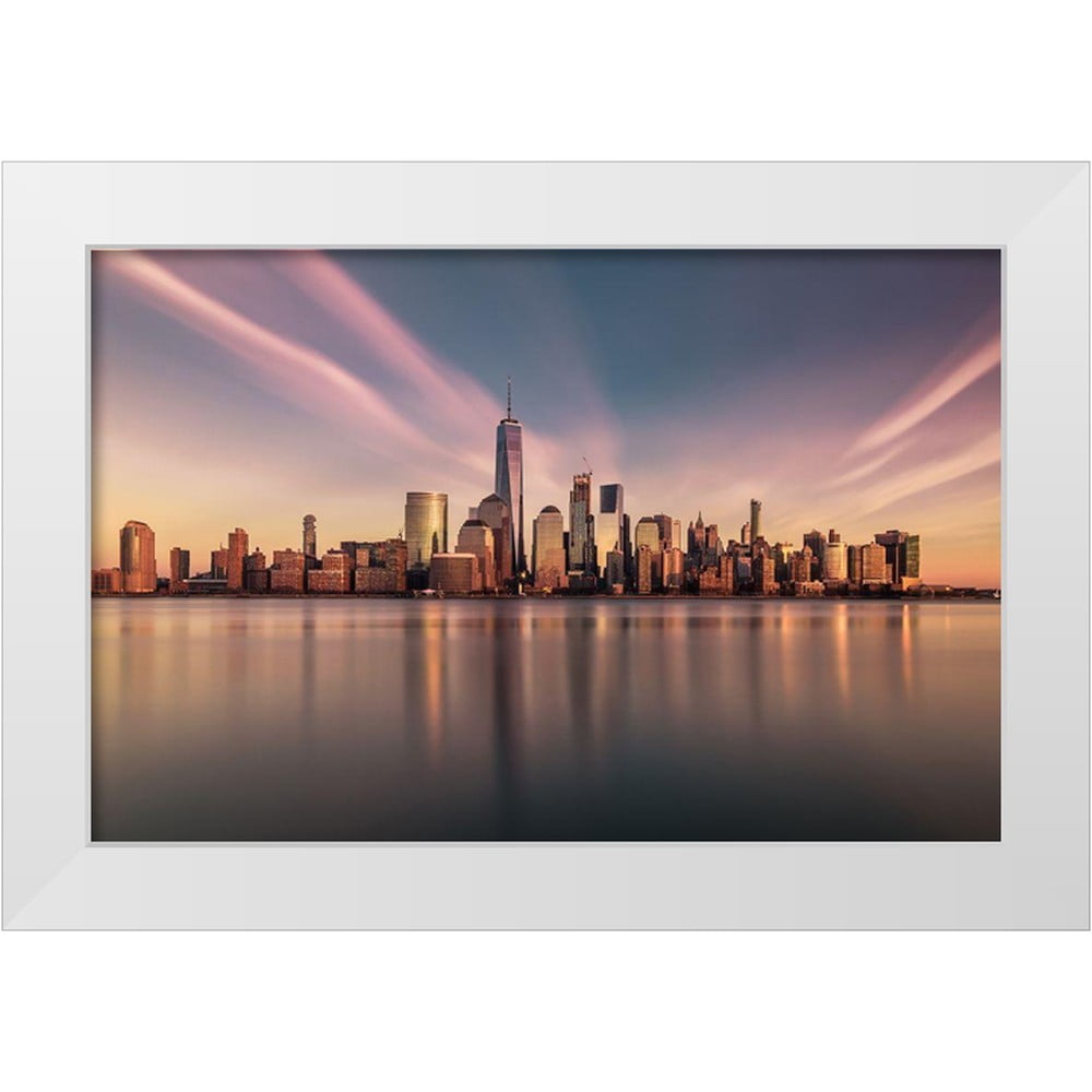 Dai, Wei 32x22 White Modern Wood Framed Museum Art Print Titled ...