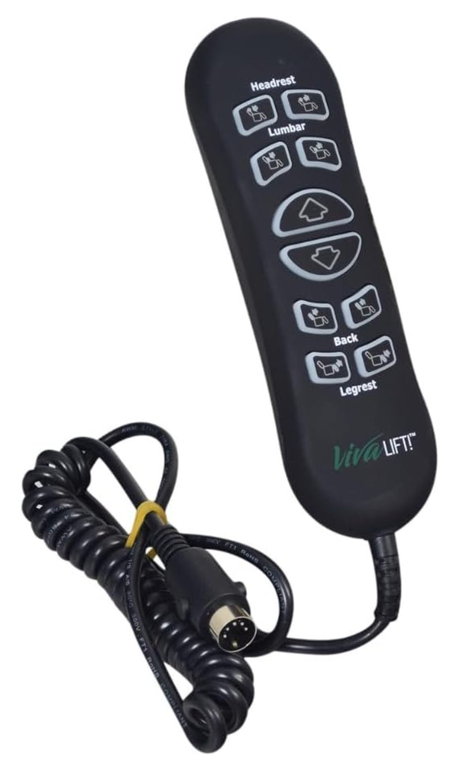 DaiZuY 10-Button Replacement Hand Control for Pride VivaLift Lift Chair ...