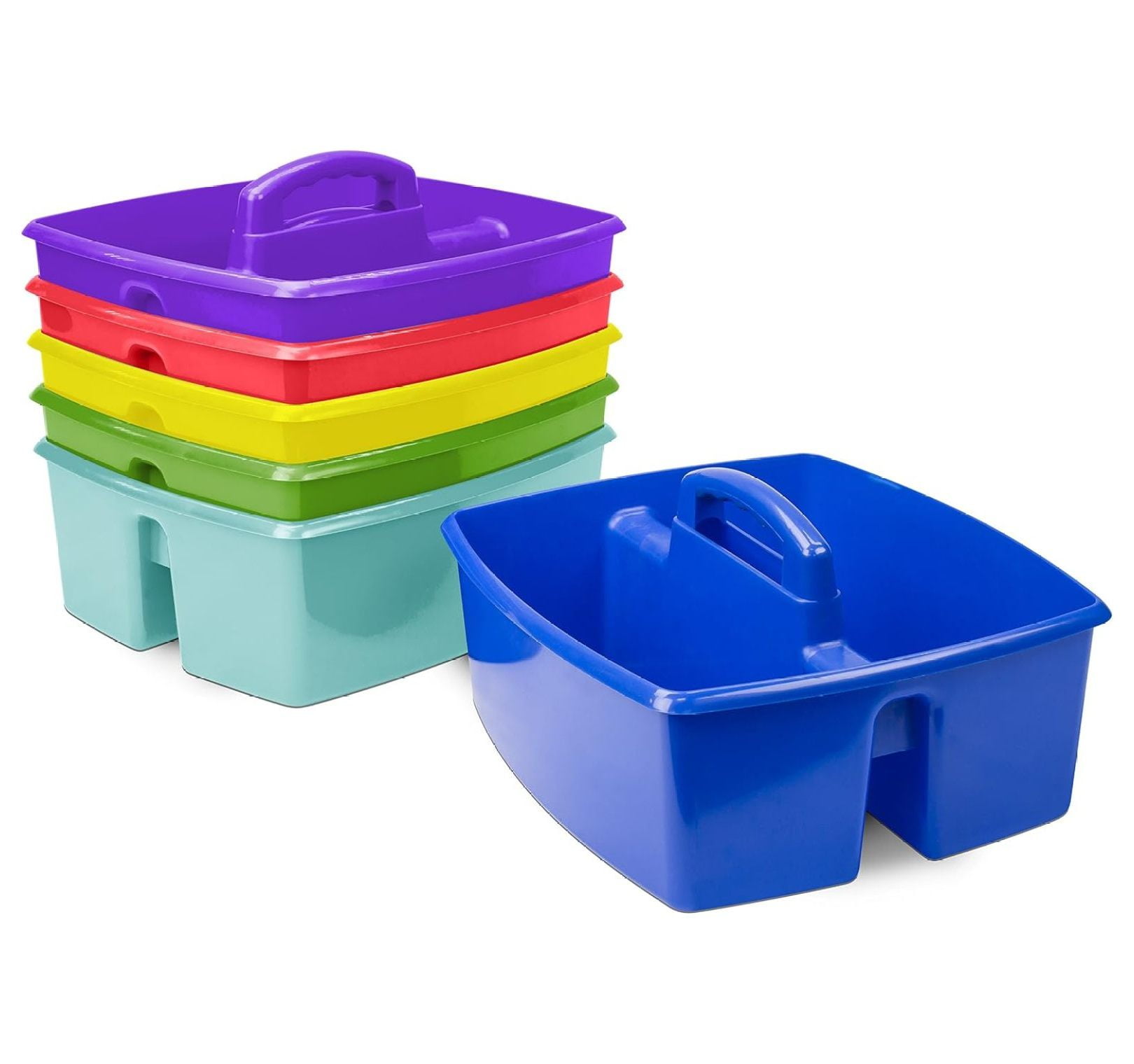 DaiZuY 2-Compartment Large Caddy – Multipurpose Classroom Organizer ...