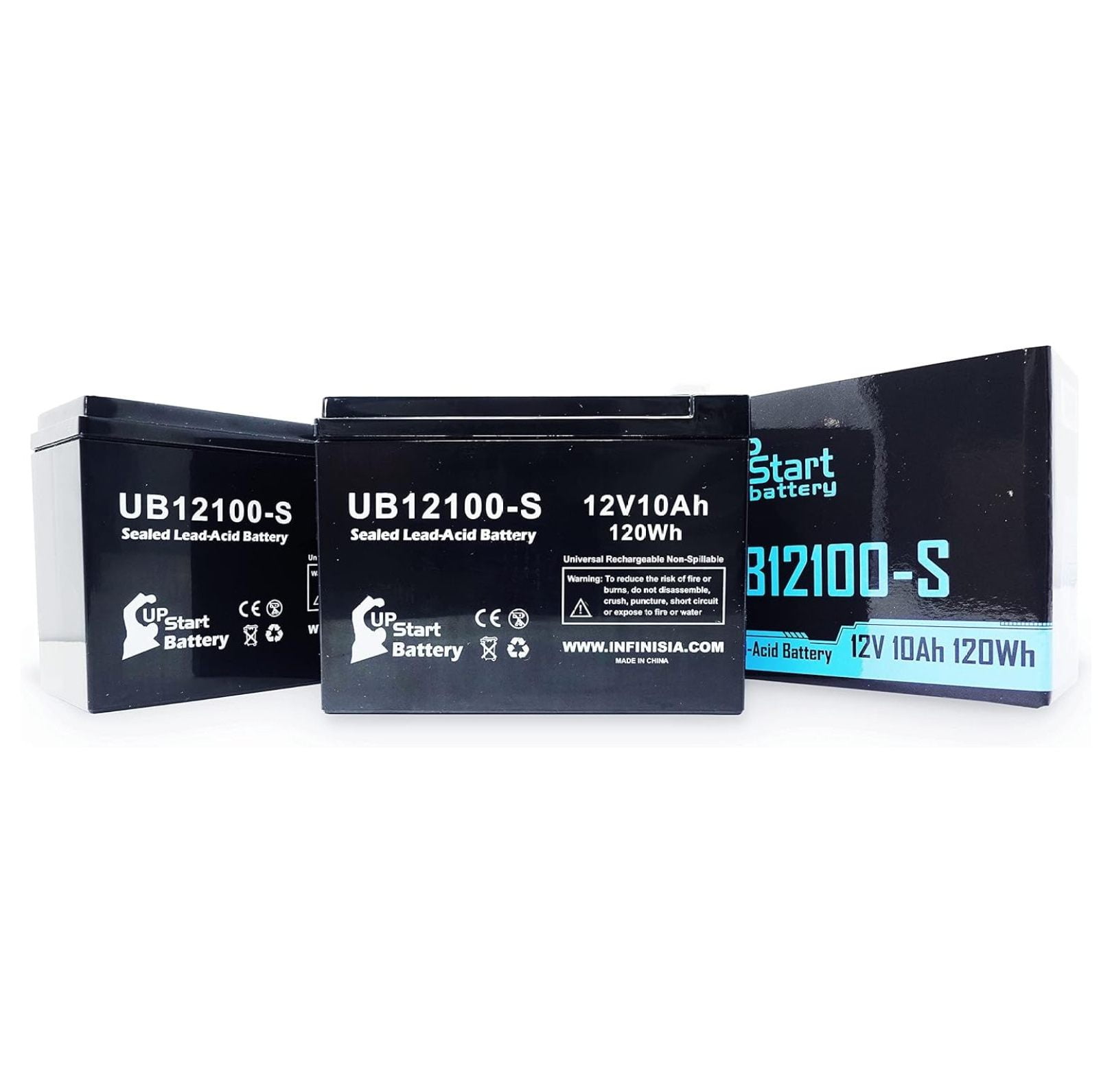 DaiZuY 2X Pack Replacement for Neuton Mowers CE5 Battery - UB12100-S ...