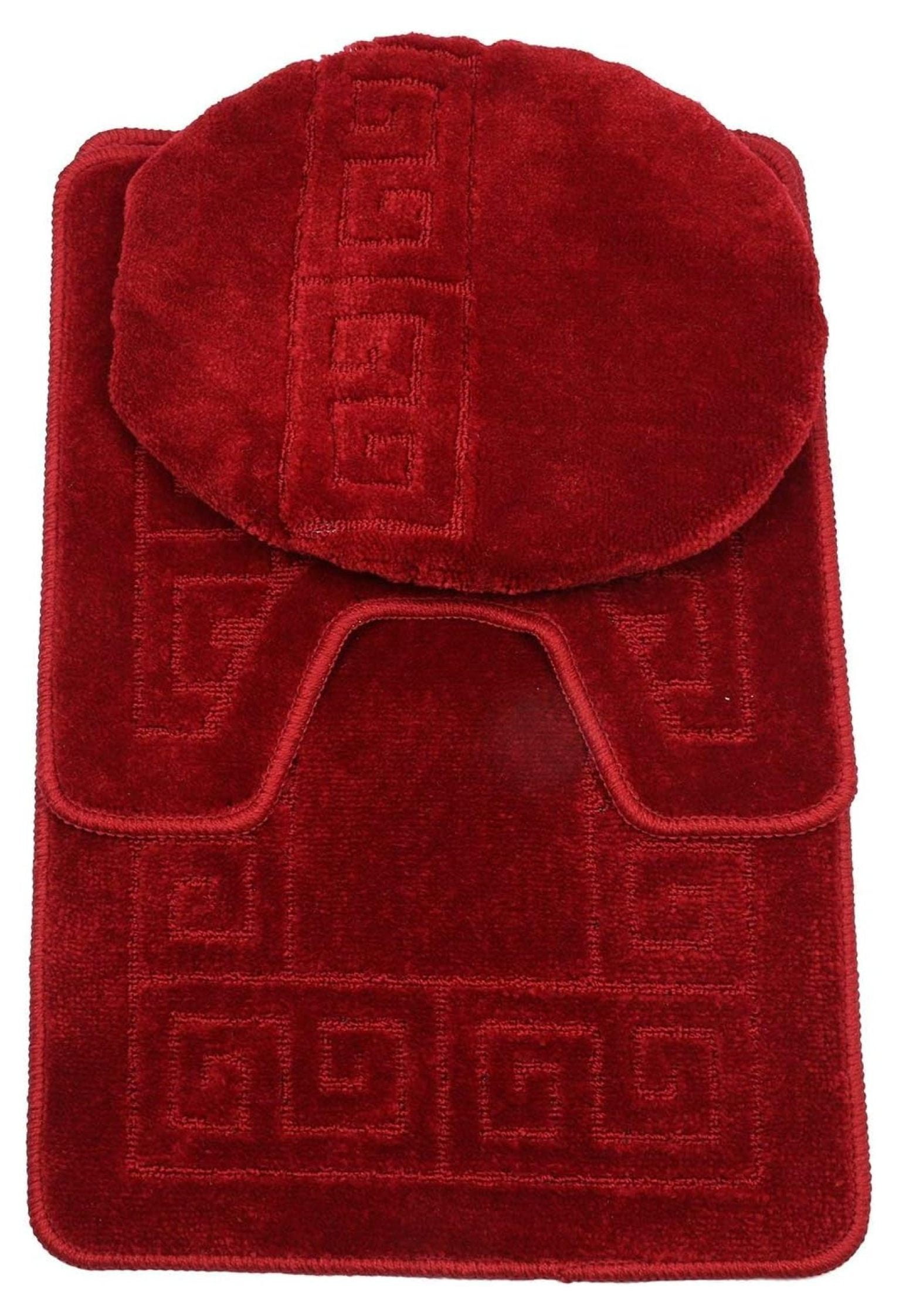 DaiZuY 3 Piece Bath Rug Set Pattern Bathroom Rug (20"x32")/Large ...