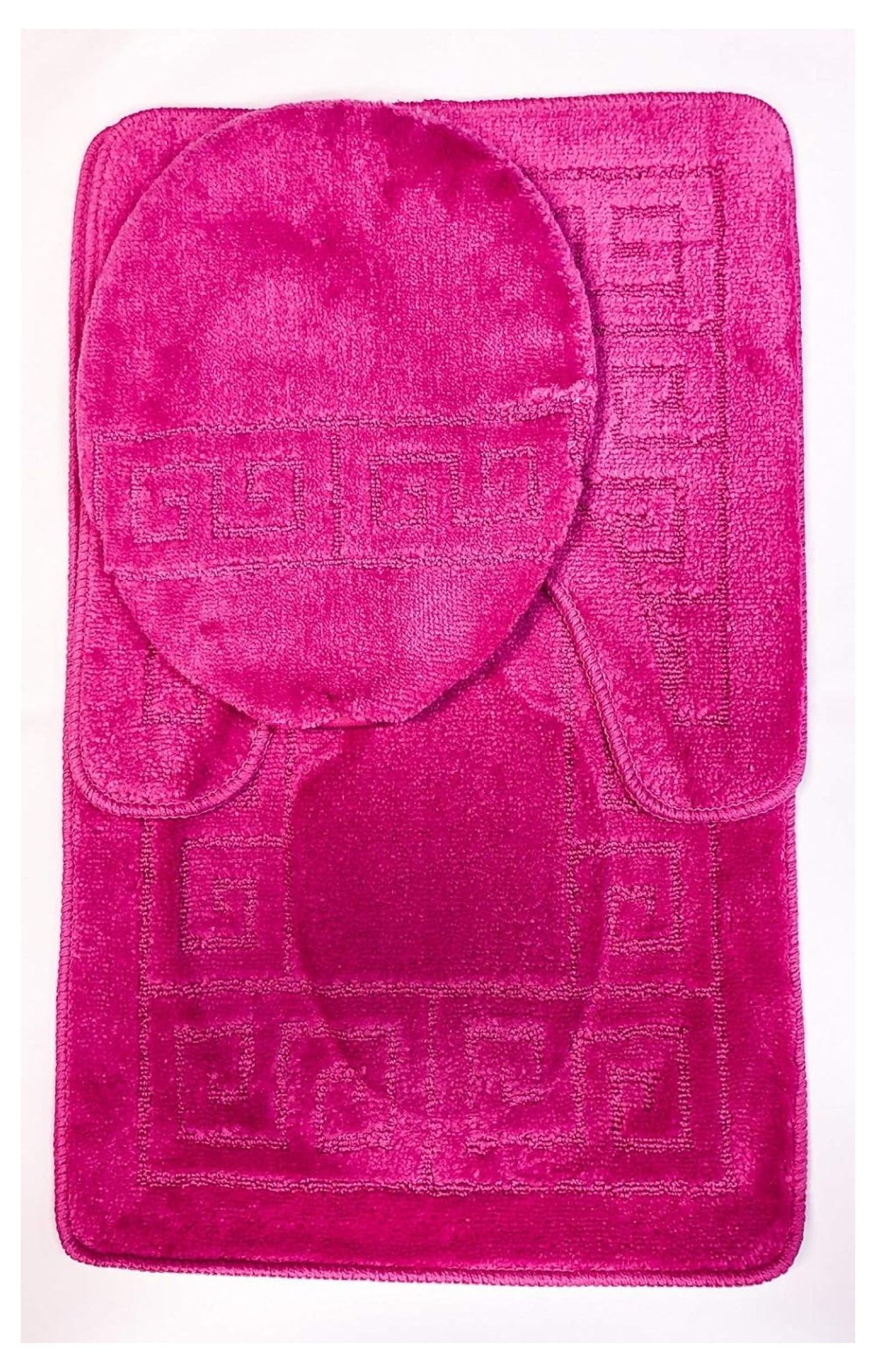 DaiZuY 3 Piece Bath Rug Set Pattern Bathroom Rug (20"x32")/Large ...