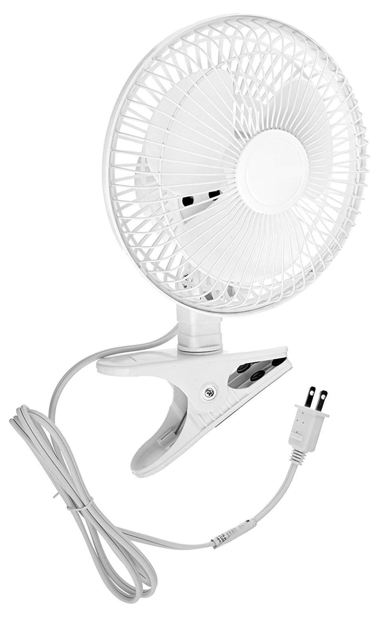 DaiZuY 6 INCH - 2 Speed - Adjustable Tilt, Quiet Operation Clip-On-Fan ...
