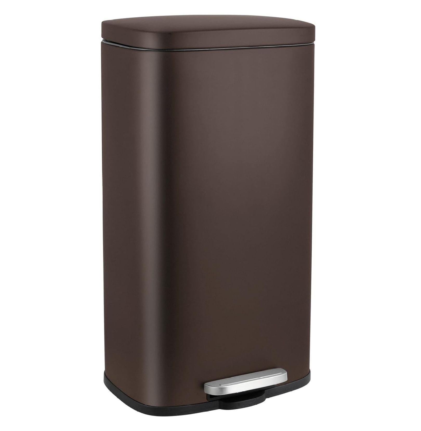 DaiZuY 8 Gallon Step Trash Can, Stainless Steel Garbage Bin, Soft-Close ...