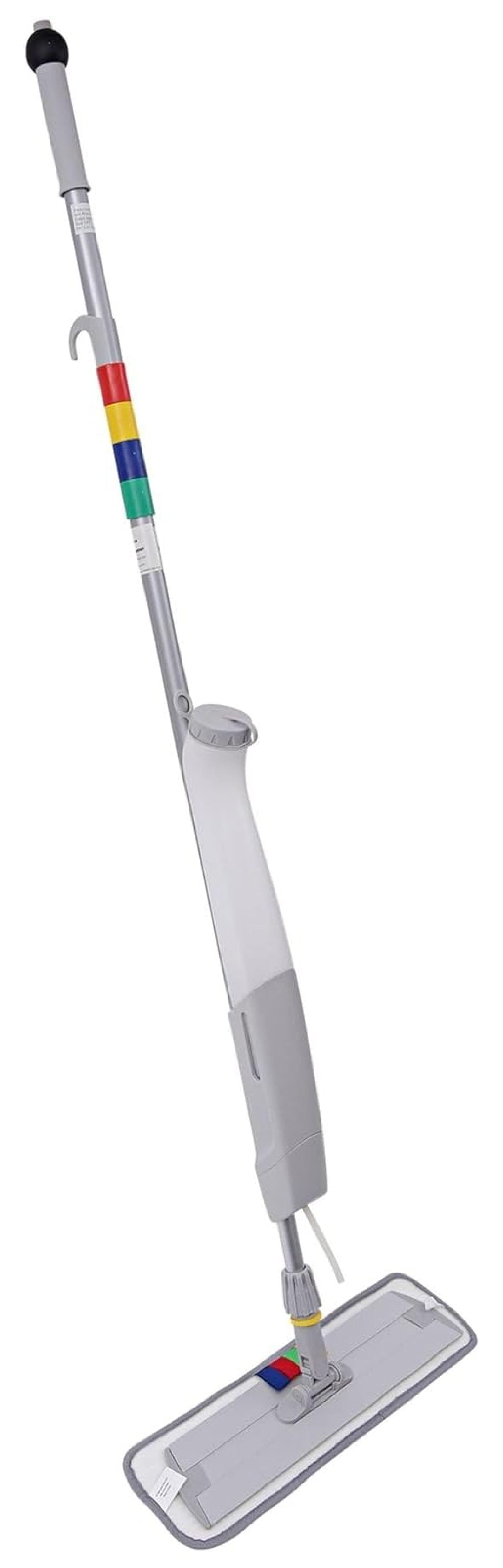 DaiZuY BWKBWMS16MFM 59 in. Bucketless Microfiber Mop System Kit - Gray ...