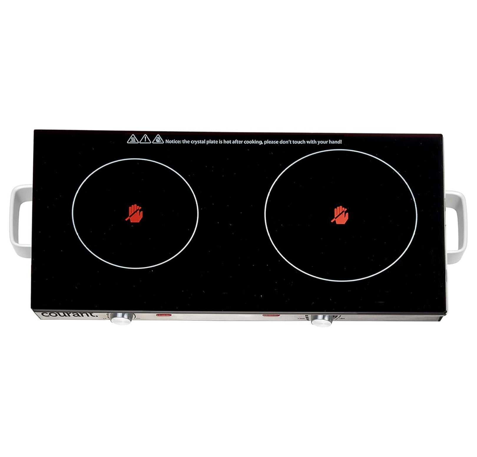 DaiZuY Electric Double Infrared Burner, Ceramic Glass Hot Plates ...