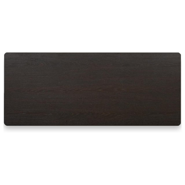 DaiZuY Espresso 60 x 24 inch Universal Solid One-Piece Table Top for ...