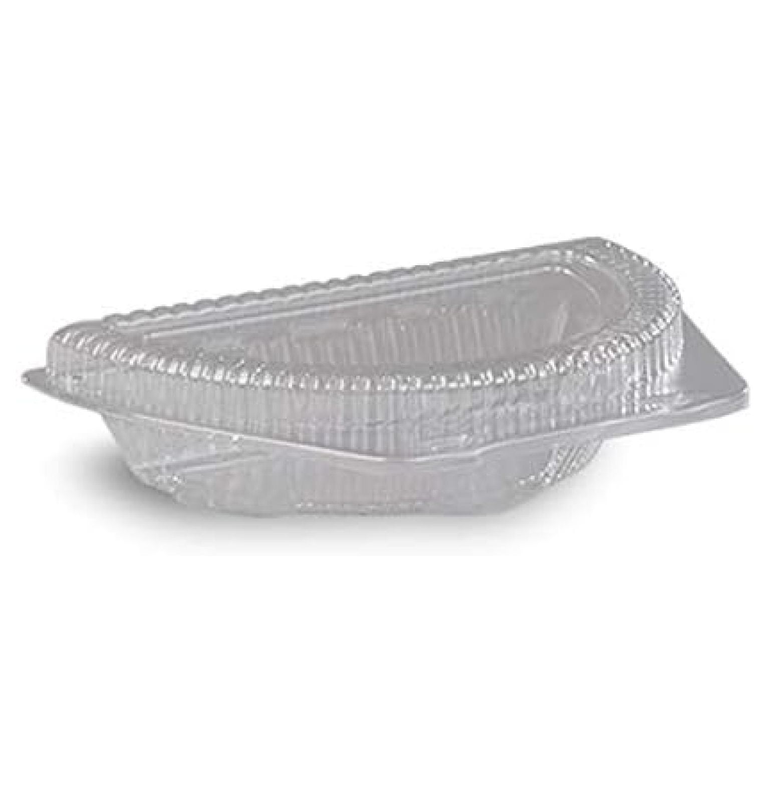 DaiZuY LBN-9000 9" Clear Plastic, Half Pie Container with Shallow ...