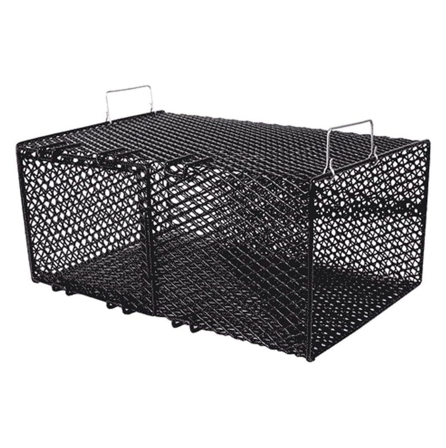 DaiZuY Rectangular Pinfish Trap | Vinyl Dipped Steel Mesh Trap ...