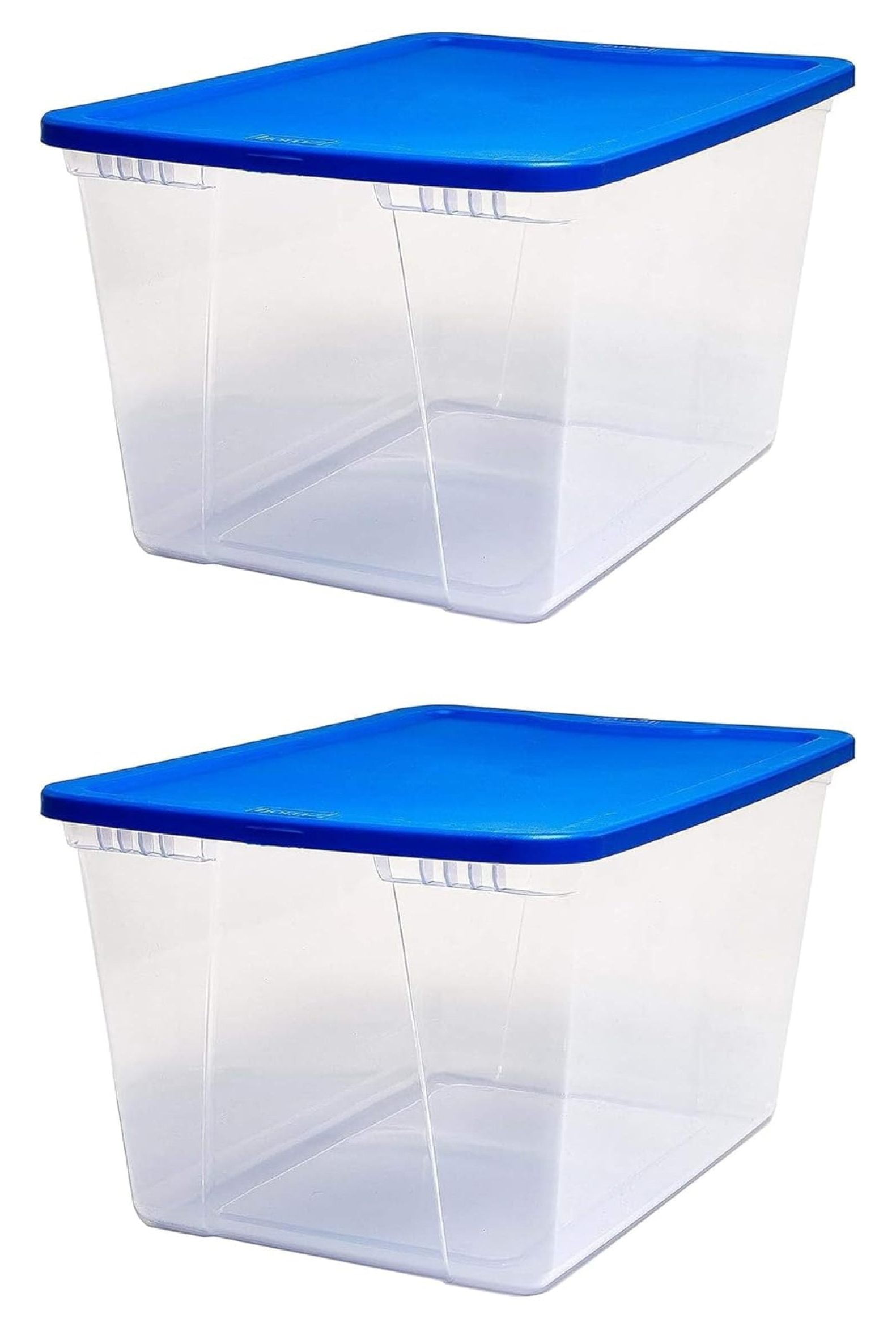 DaiZuY Snaplock 56-Quart Plastic Multipurpose Stackable Storage ...