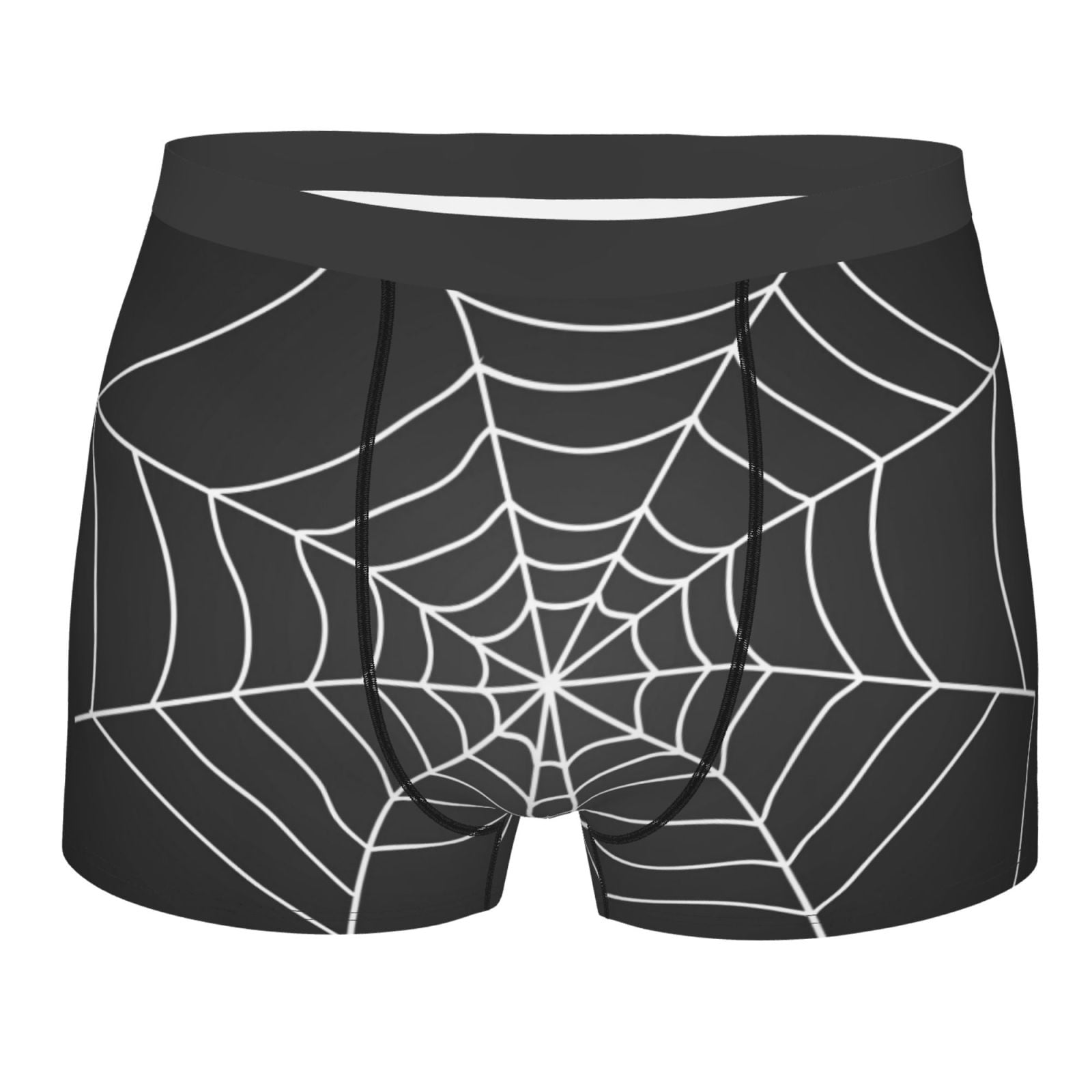 Daiia A Web With A Spider Men's Underwear Boxer Briefs, Cotton Stretch ...