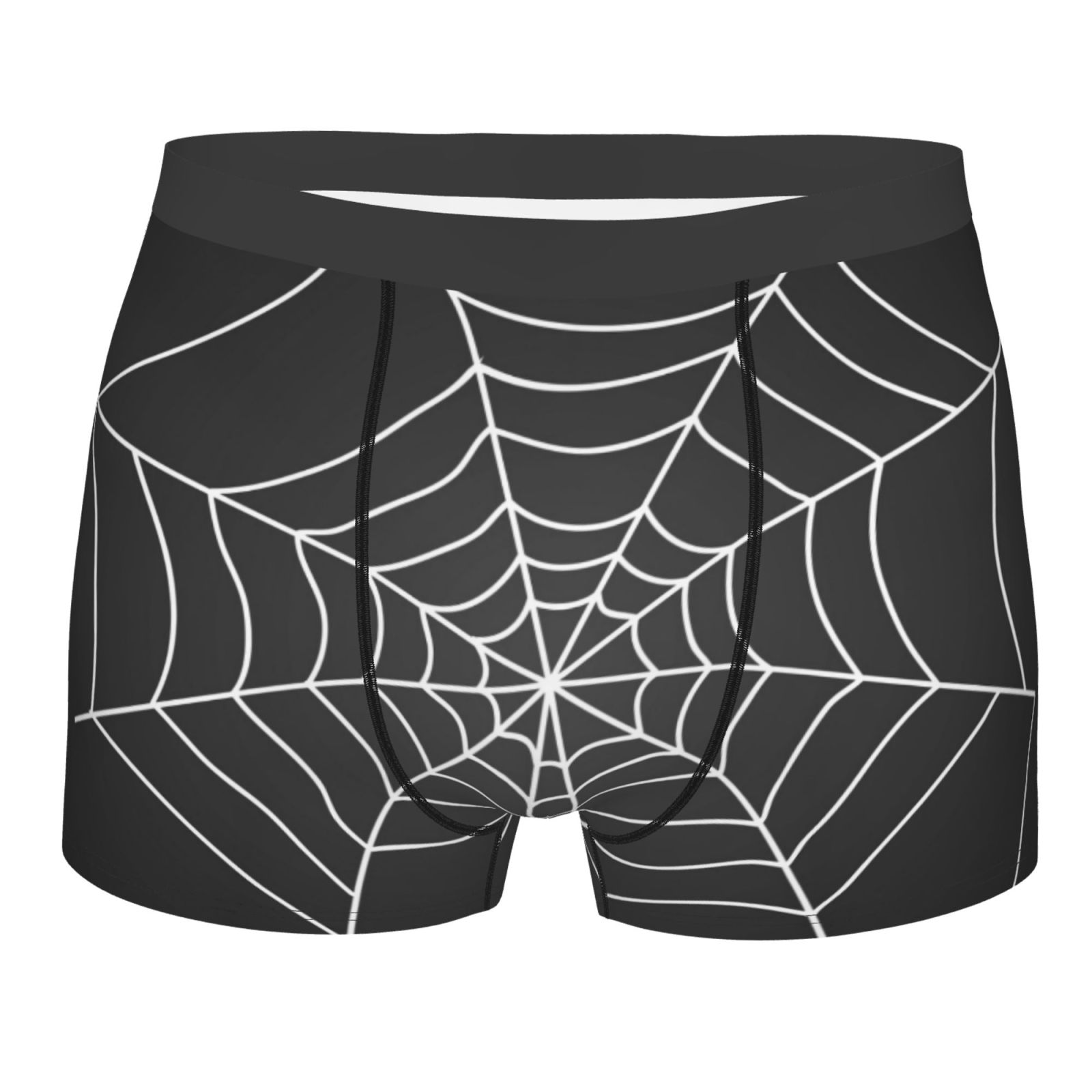 Daiia A Web With A Spider Men's Underwear Boxer Briefs, Cotton Stretch ...