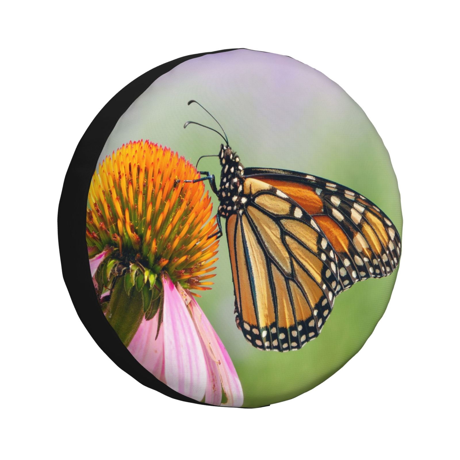 Daiia A monarch butterfly Pattern Tire Covers , Travel Trailer Camper ...