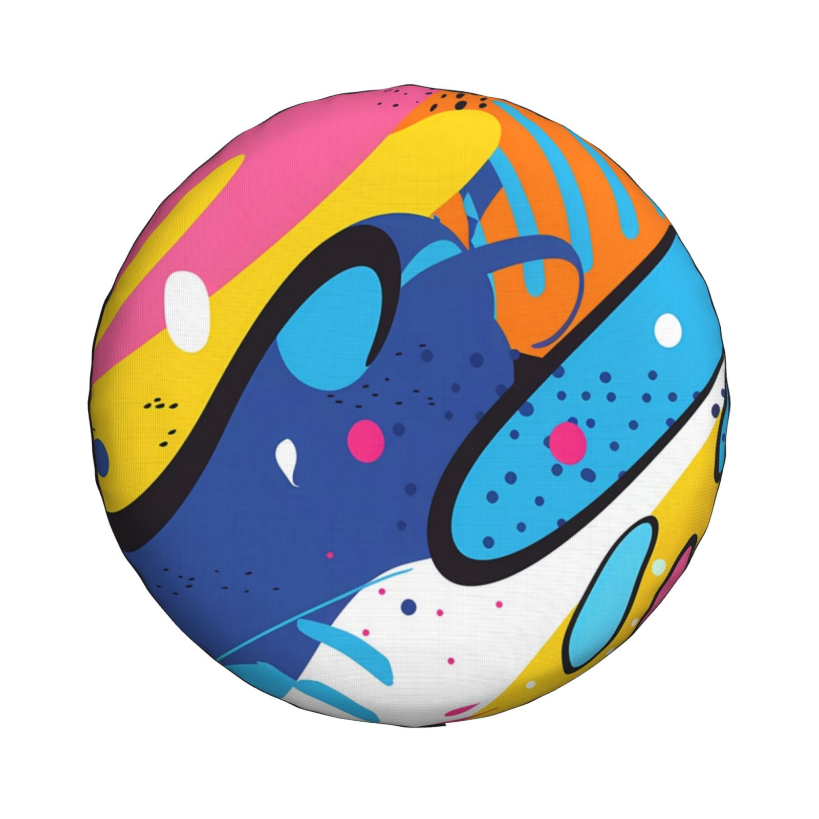 Daiia Abstract Color Splash Tire Covers , Travel Trailer Camper Truck ...