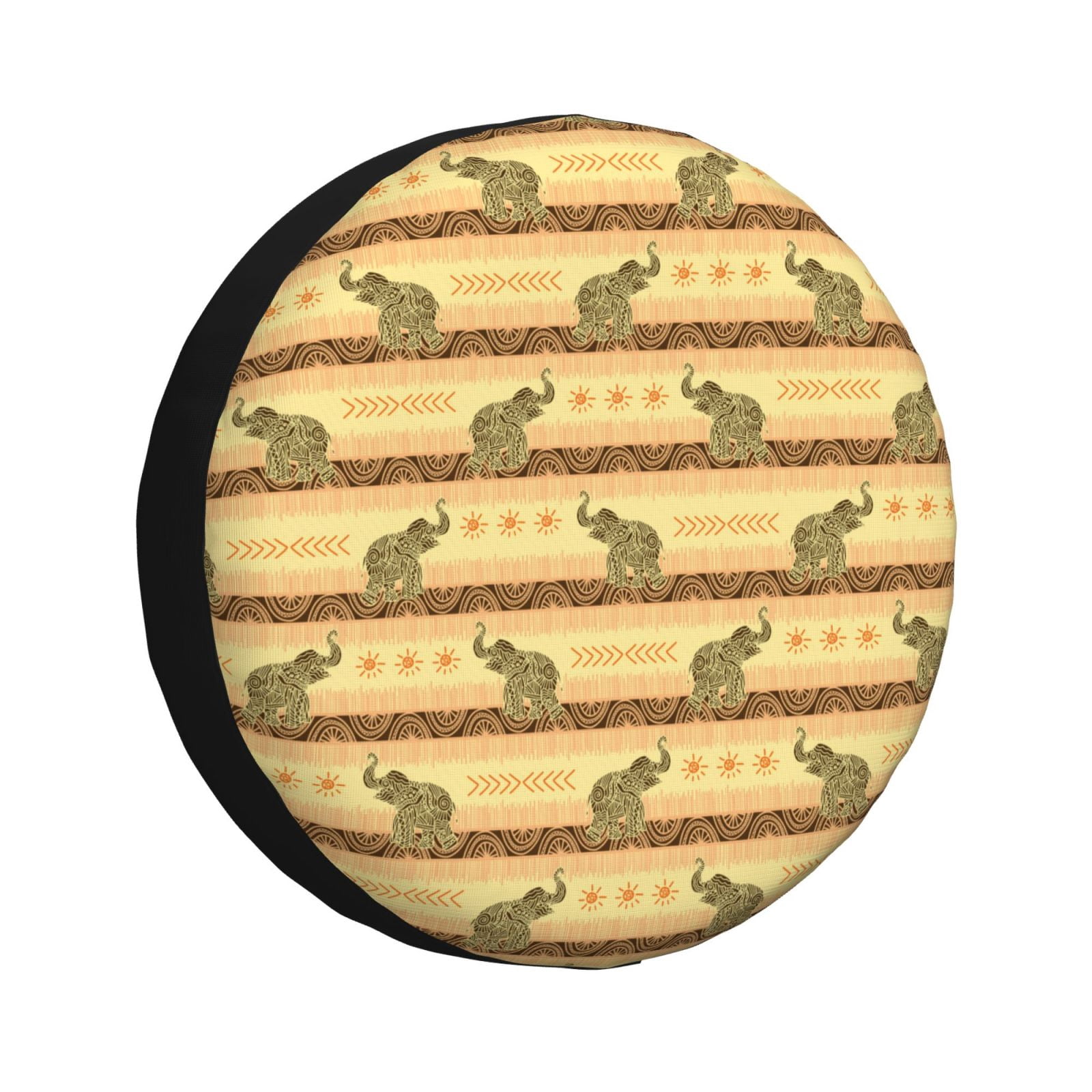 Daiia African tribal elephant Pattern Tire Covers , Travel Trailer ...