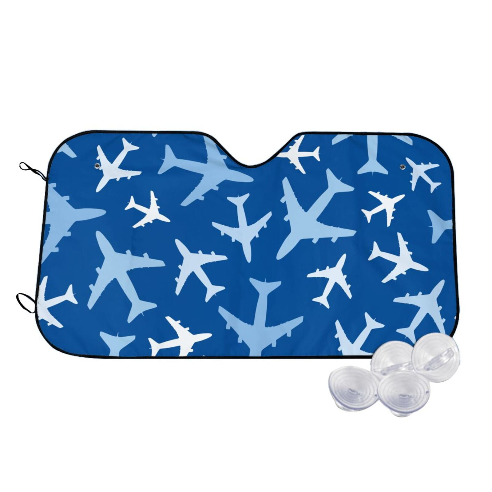 Daiia Airplanes in the Sky Windshield Sun Shade for Car SUV Truck ...