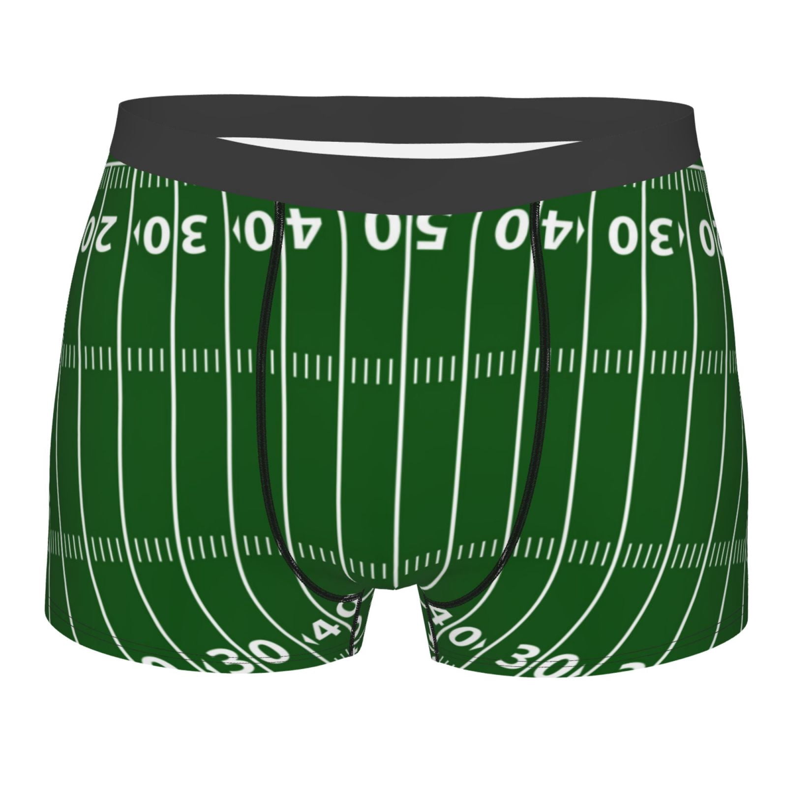 Daiia American Football Field1 Men's Underwear Boxer Briefs, Cotton ...