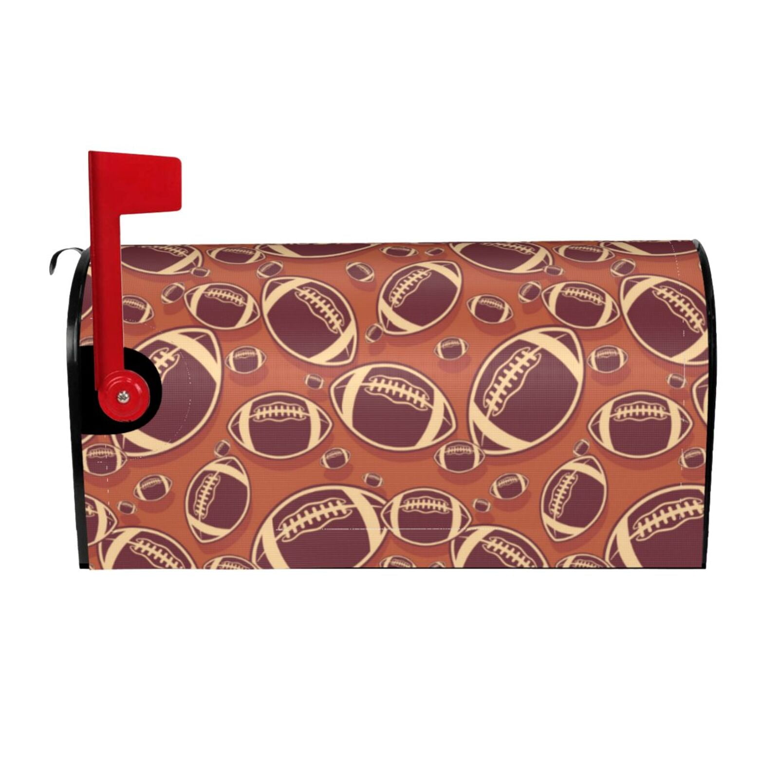 Daiia American Football1 Mailbox Cover , Magnetic Welcome Mailbox Wraps ...