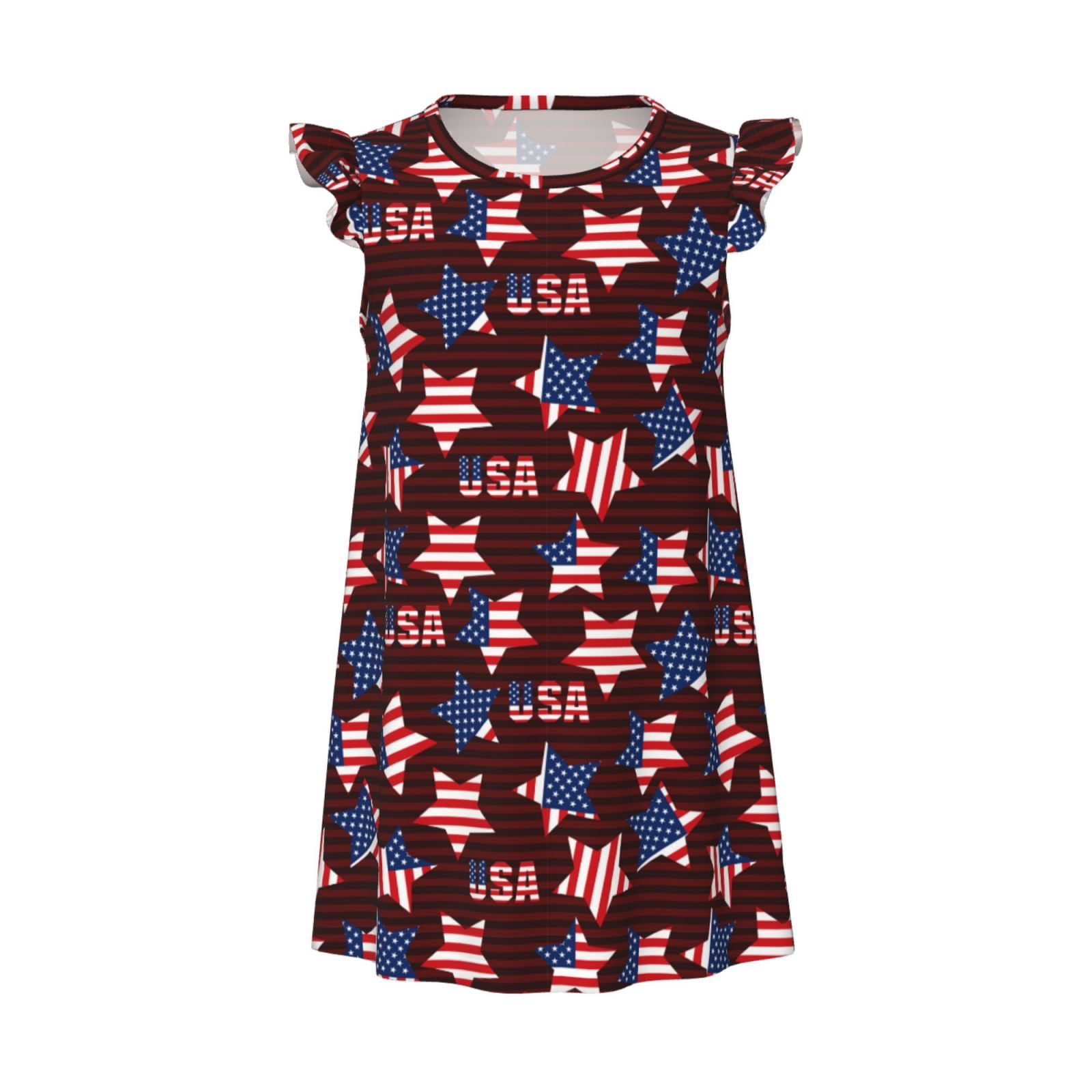 Daiia American Stars1 Girls Nightgowns, Unicorn Nightgown Princess ...