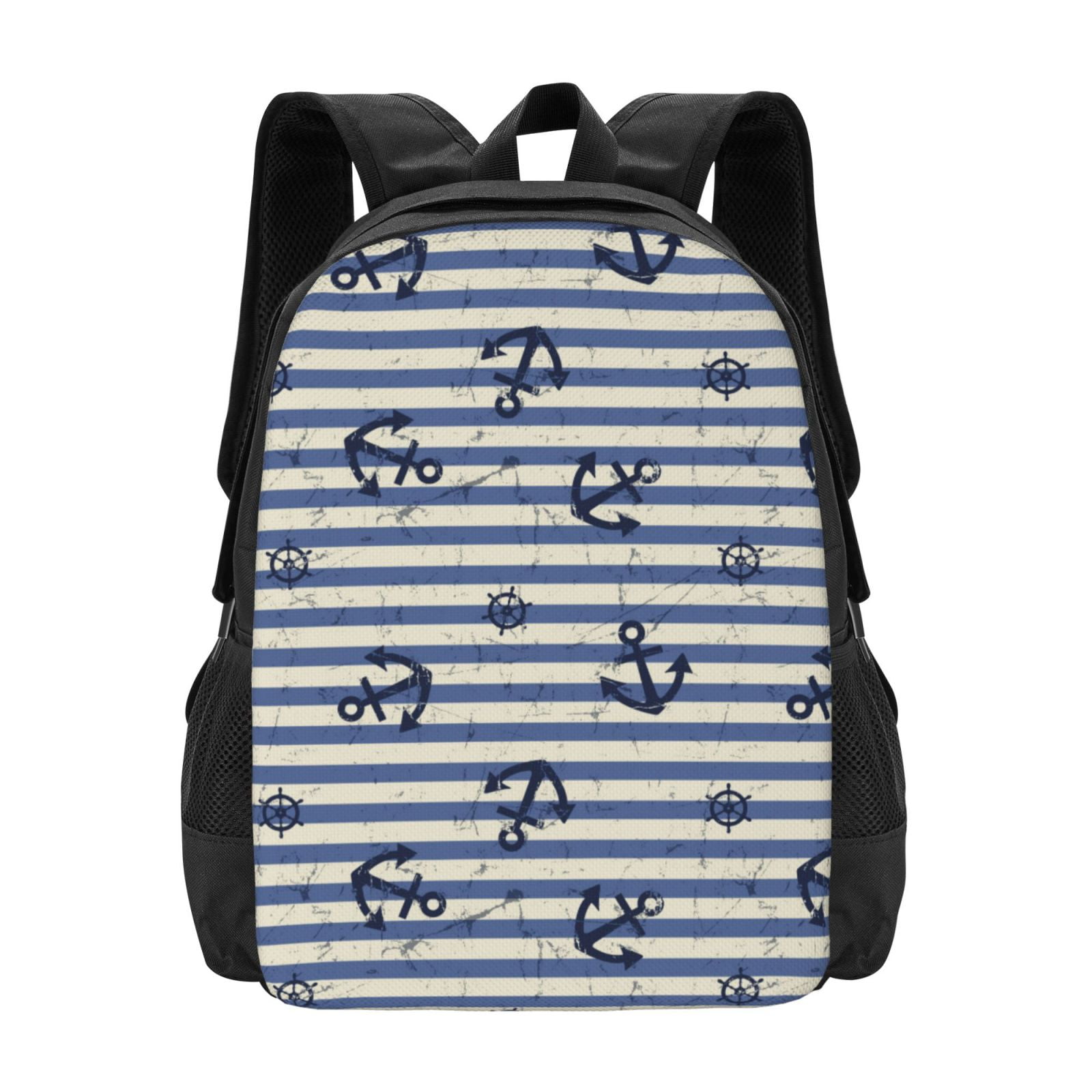 Daiia Anchors And Steering Wheel Backpack for Men and Women -Durable ...