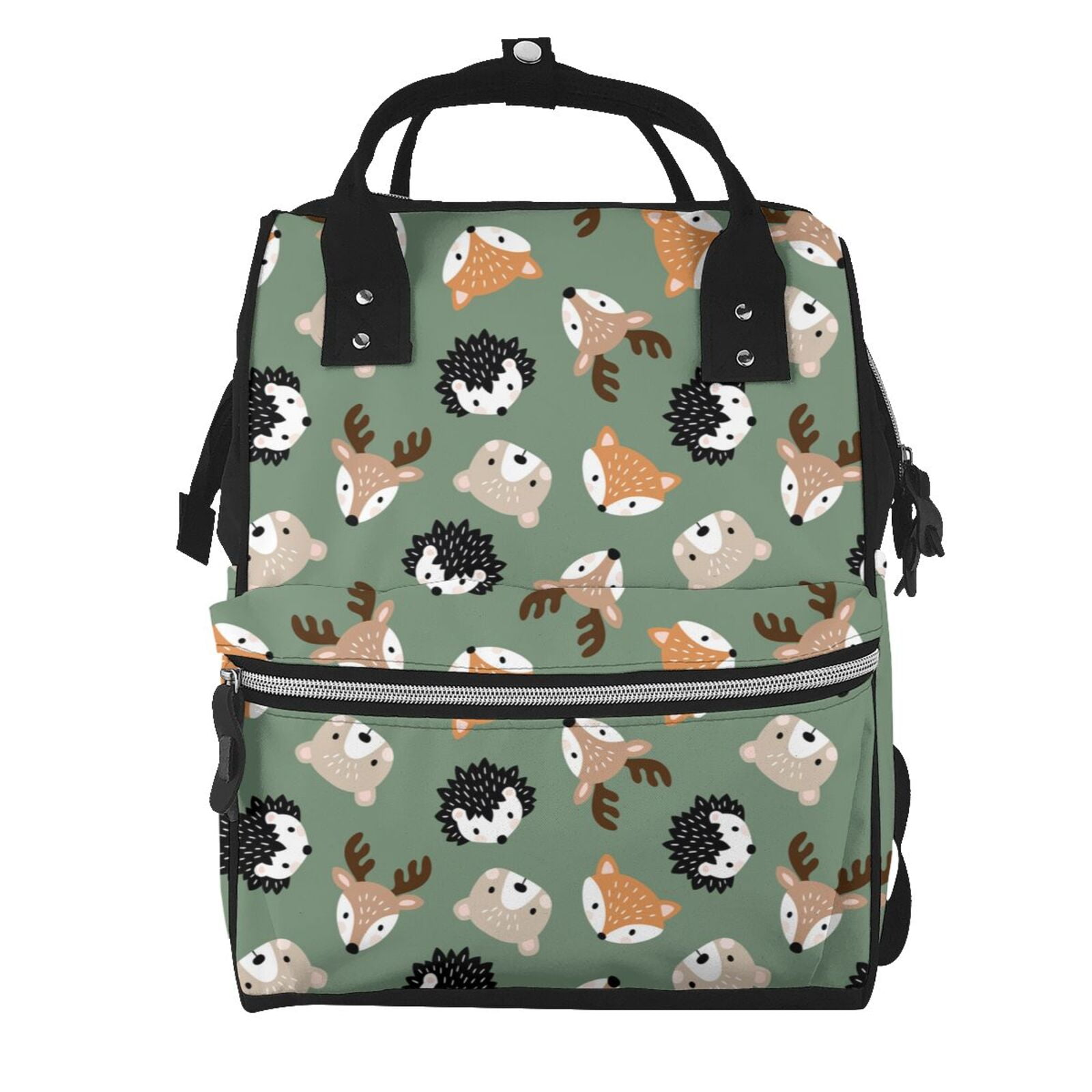 Daiia Animal Heads Large Capacity Baby Bag Waterproof Stylish Diaper ...