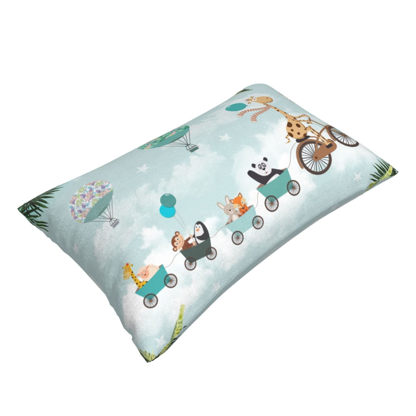 Daiia Animals Riding Across The Sky Bedding Waterproof Pillow Protector ...