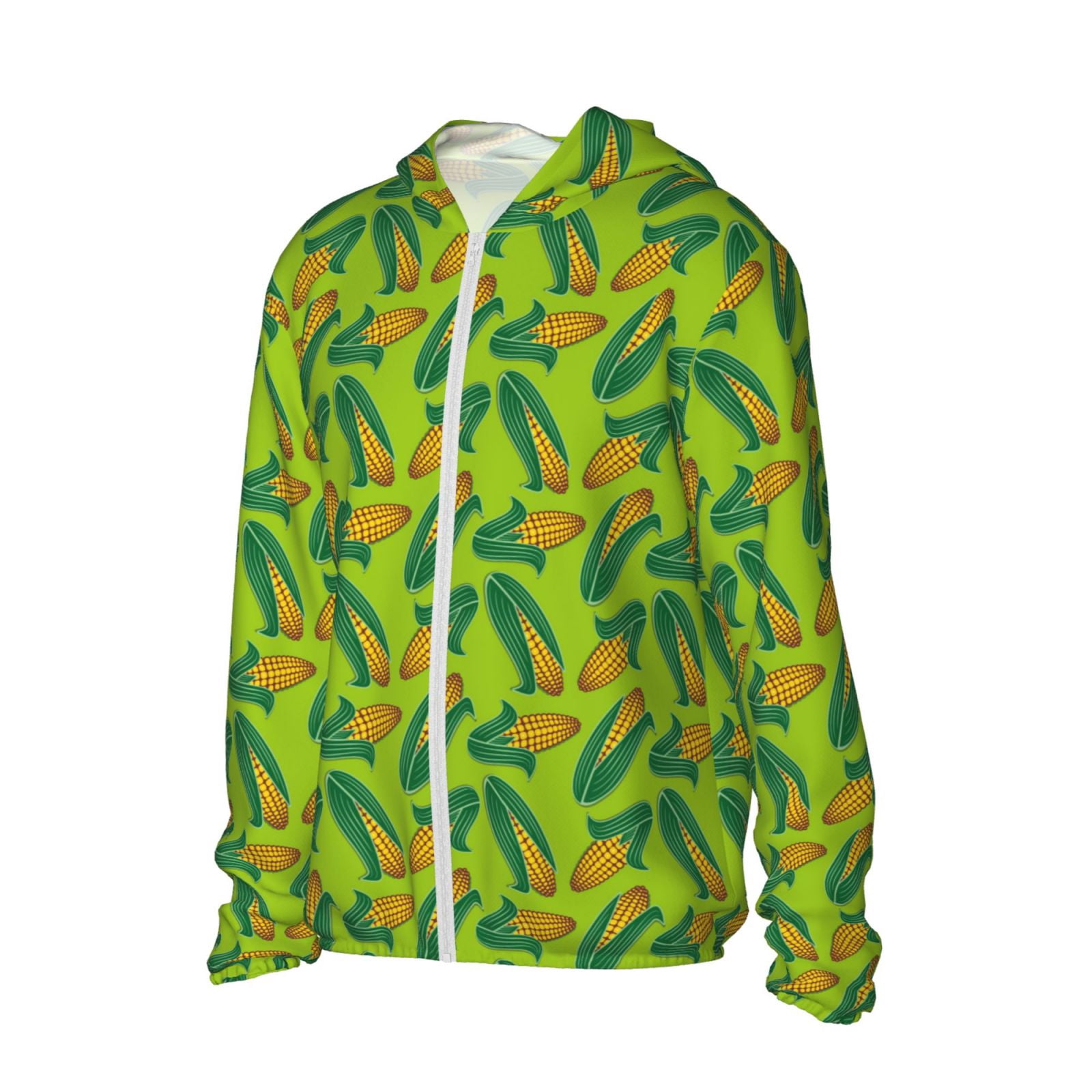 Daiia Autumn Corn UPF 50+ Sun Protection Hoodie Jacket Lightweight Long ...