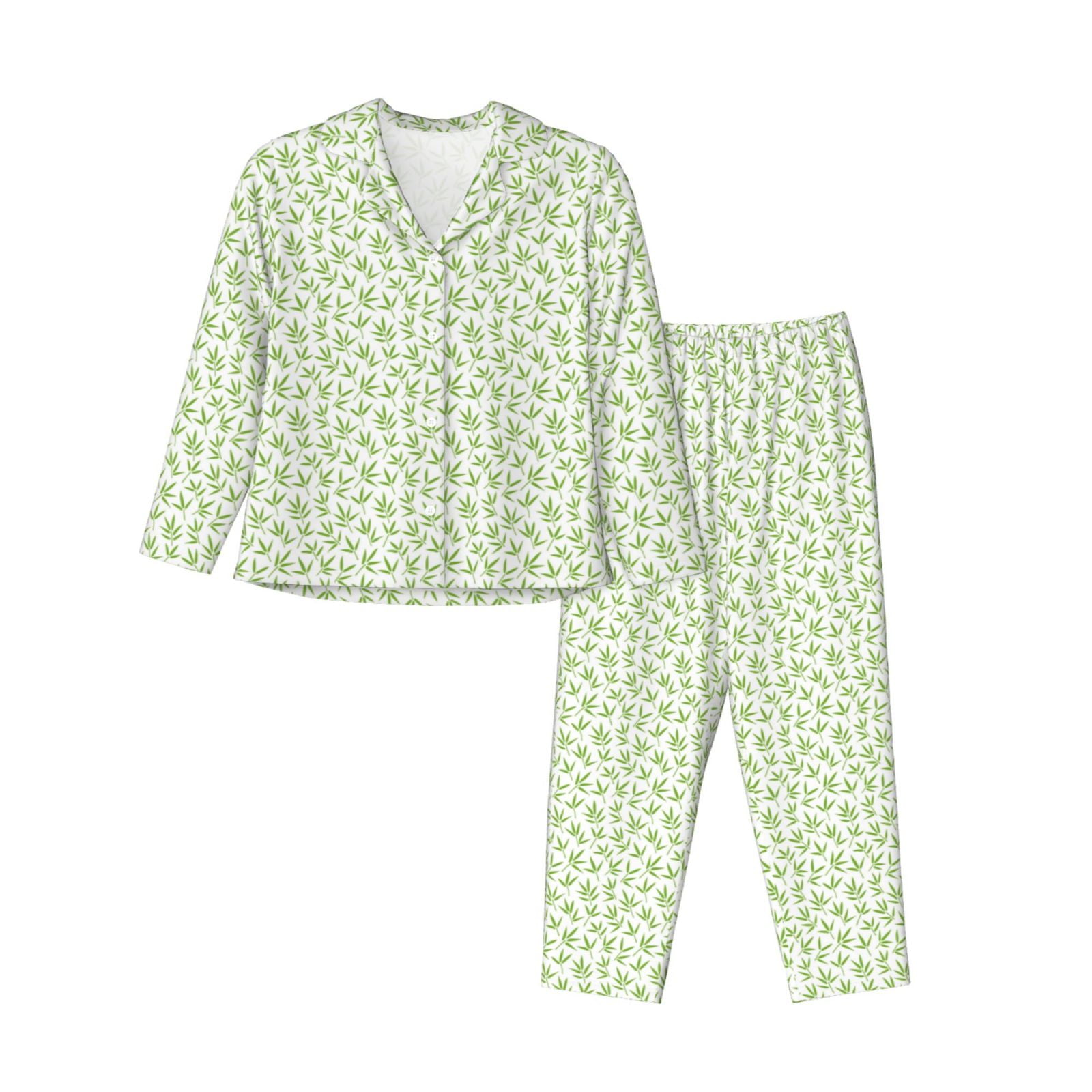 Daiia Bamboo 1 for Women's Long-Sleeved Pajama Set – Soft & Comfortable ...