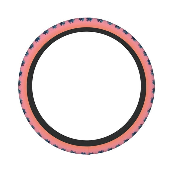 Daiia Beach with Palm Trees Steering Wheel Cover Auto Steering Wheel ...