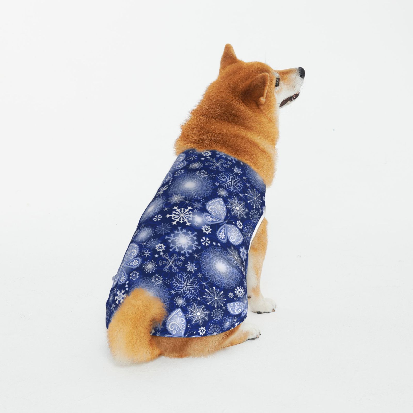 Daiia Beautiful Snowflake Butterfly Pattern Dog Clothes Dogs Cats ...