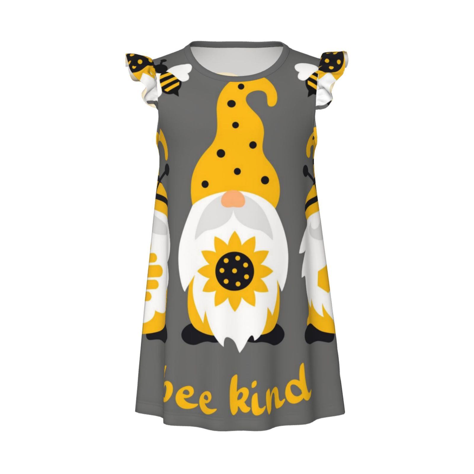 Daiia Bee Kind Girls Nightgowns, Unicorn Nightgown Princess Pajama ...