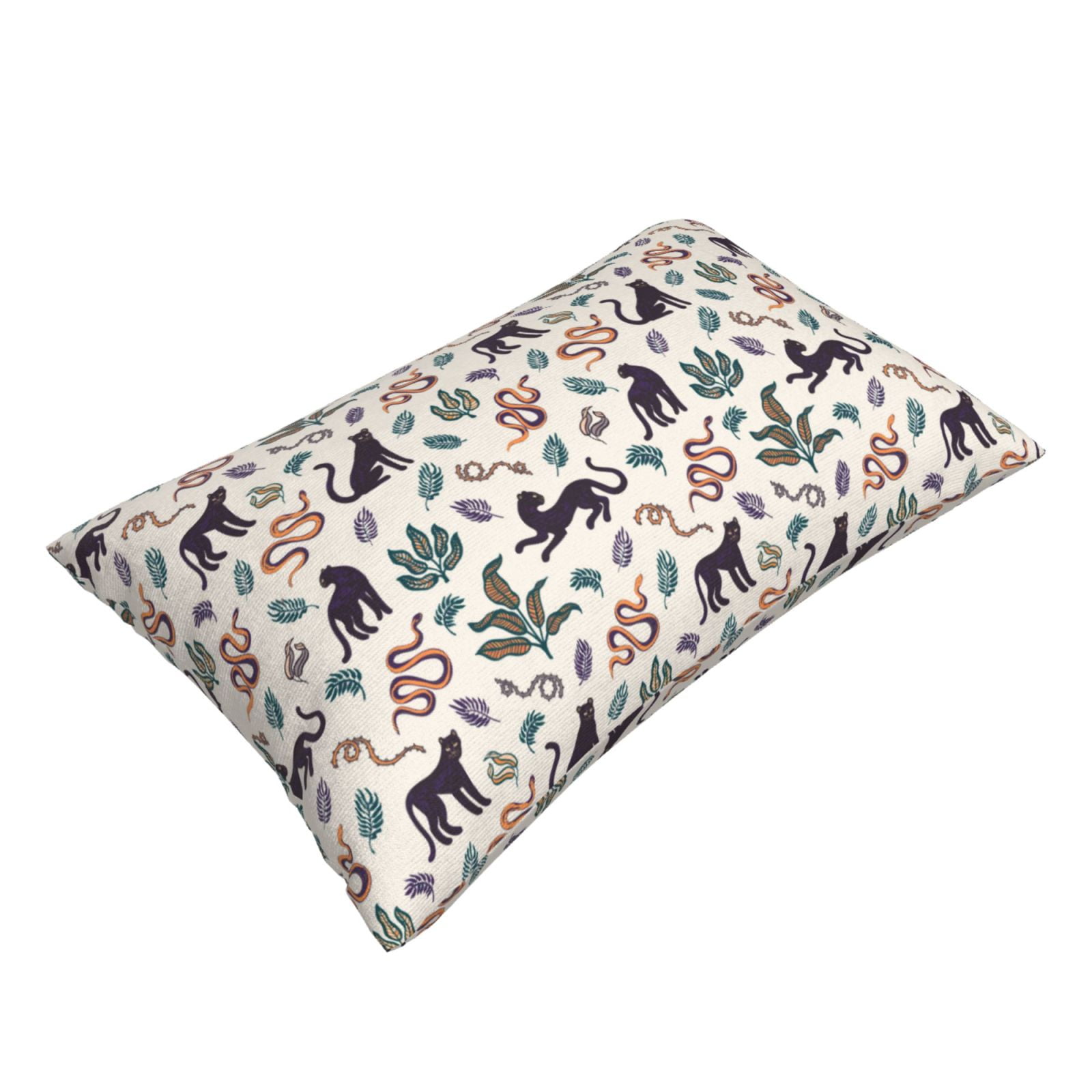 Daiia Black Cat And Snake Bedding Waterproof Pillow Protector Zippered ...