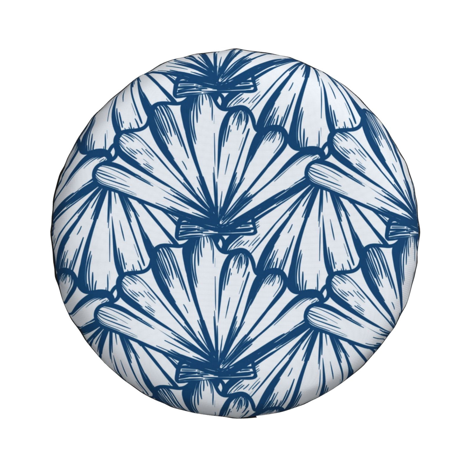 Daiia Blue Shells Tire Covers , Travel Trailer Camper Truck SUV ...