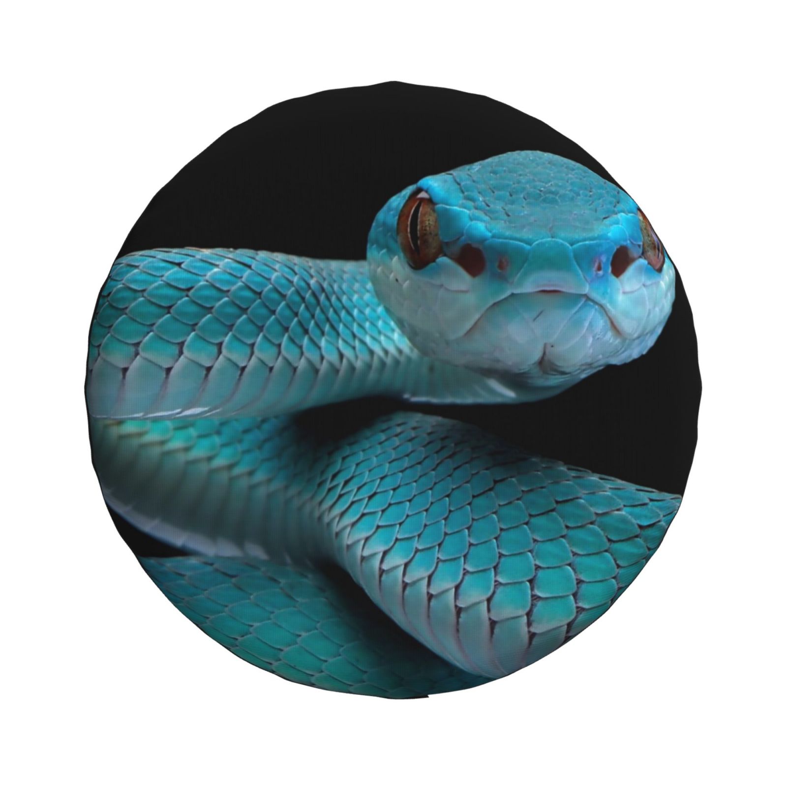 Daiia Blue Viper Snake1 Tire Covers , Travel Trailer Camper Truck SUV ...