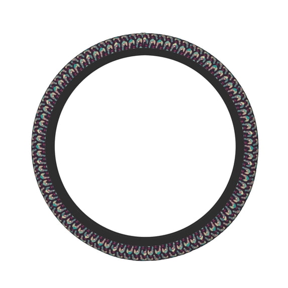 Daiia Bohemian Chicken Steering Wheel Cover Auto Steering Wheel Covers ...