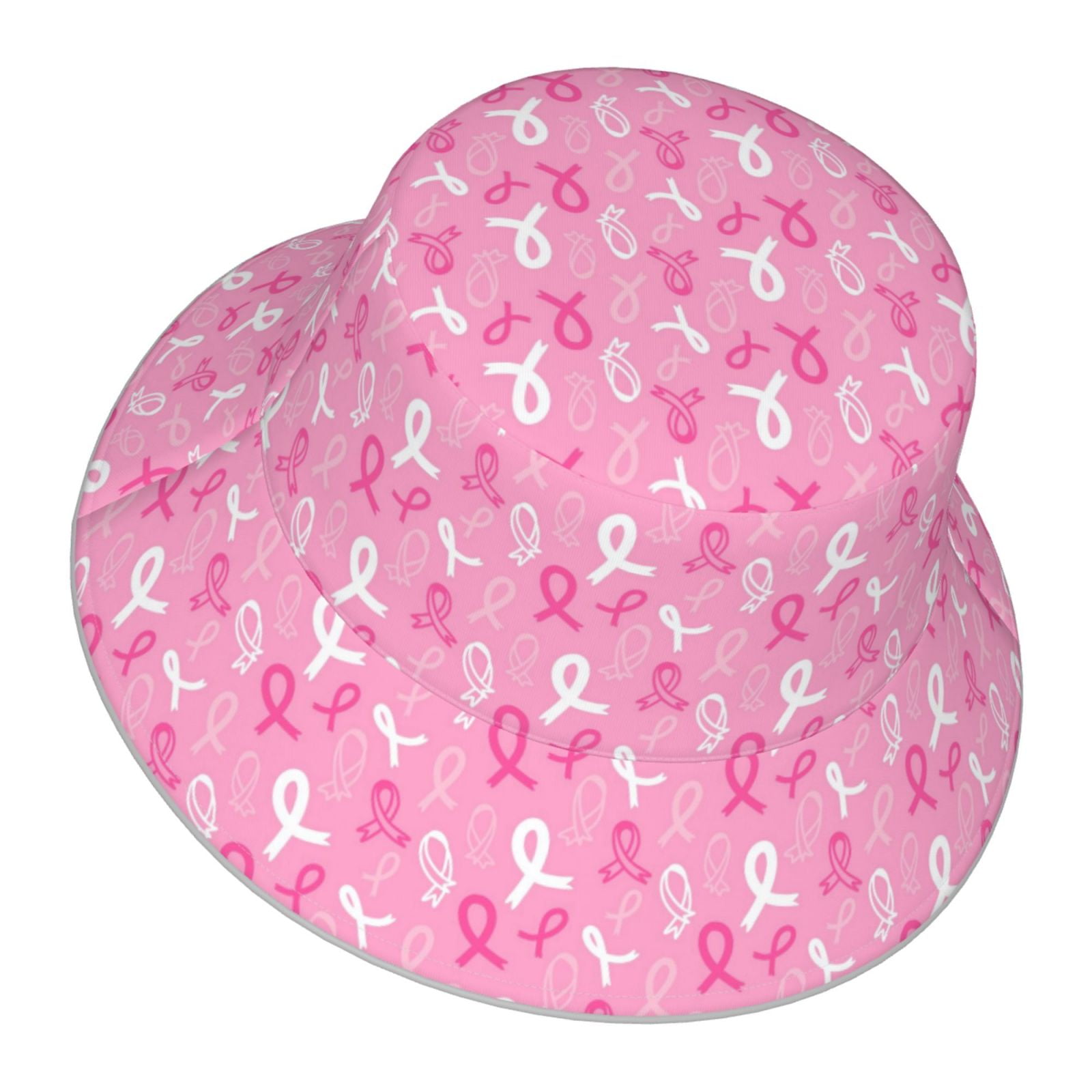 Daiia Breast Cancer Awareness (3) Pattern Bucket Hat - Trendy Cotton ...