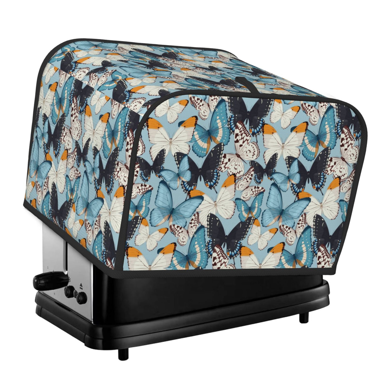 Daiia Butterflys Pattern 4 slice Toaster Cover, Toaster Appliance Dust ...
