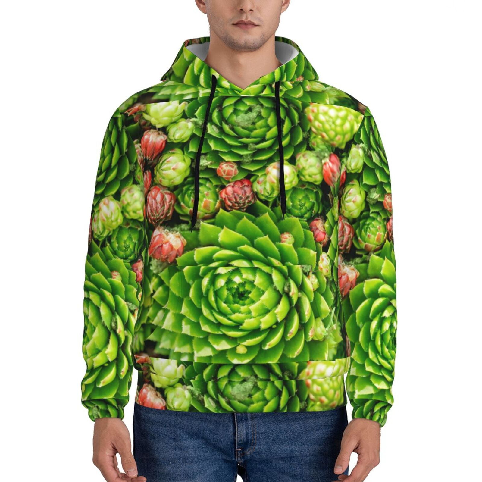 Daiia Cactus And Succulents for Men's Fashion Hoodies & Sweatshirts ...