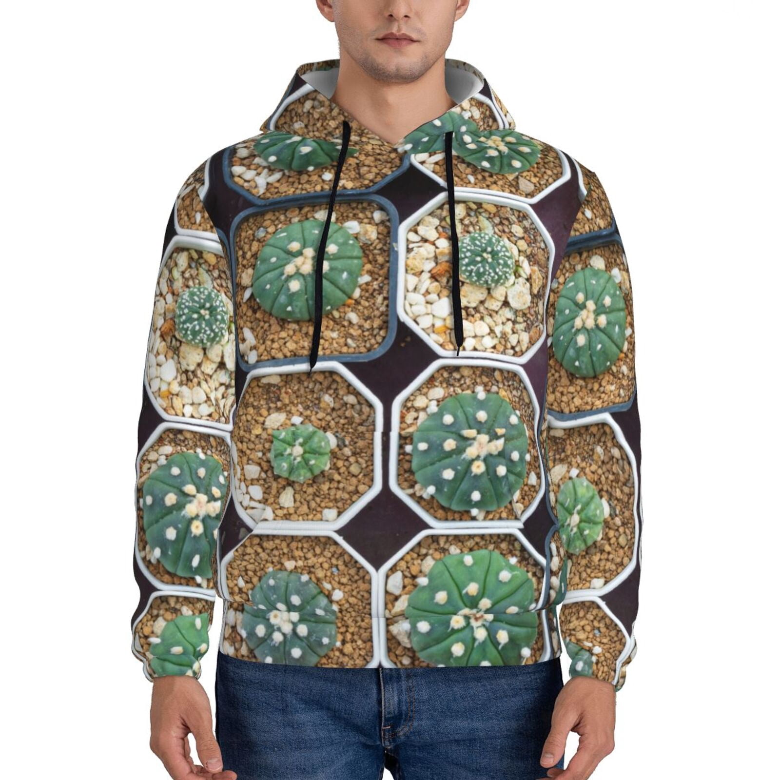 Daiia Cactus Garden for Men's Fashion Hoodies & Sweatshirts with ...