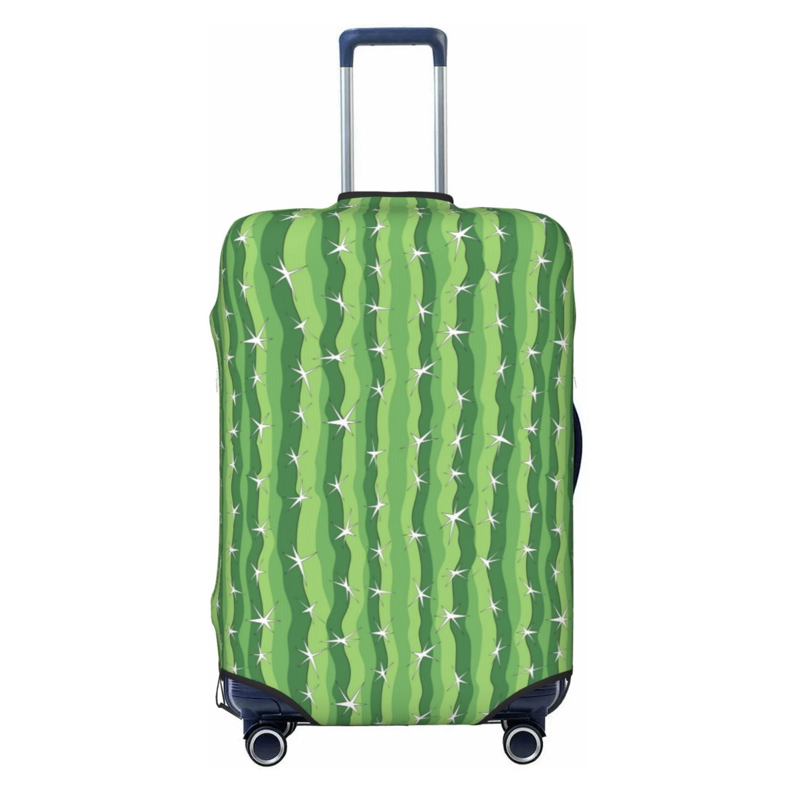 Daiia Cactus Luggage Cover, Thickened Washable Travel Luggage Covers ...