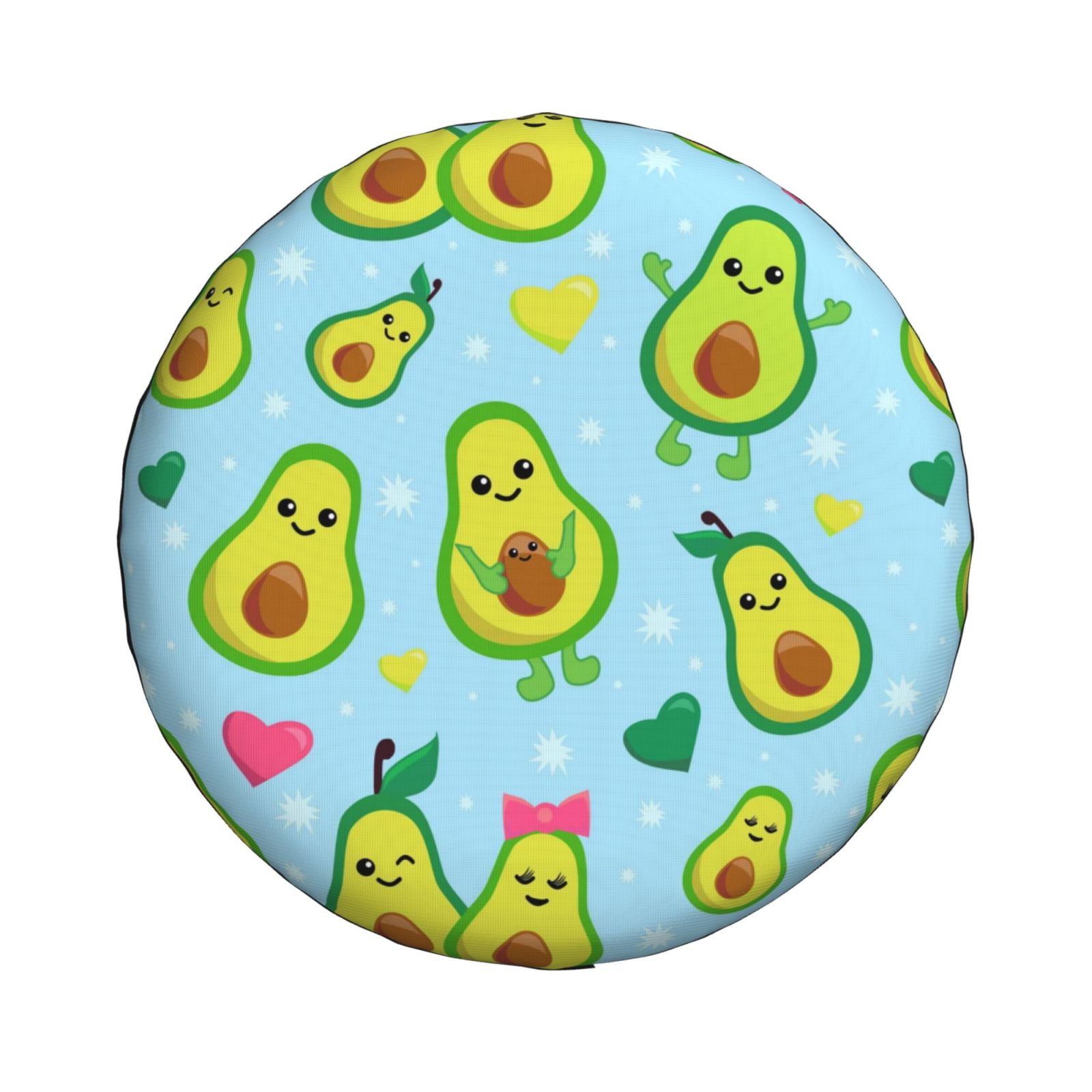 Daiia Cartoon Avocado Tire Covers , Travel Trailer Camper Truck SUV ...