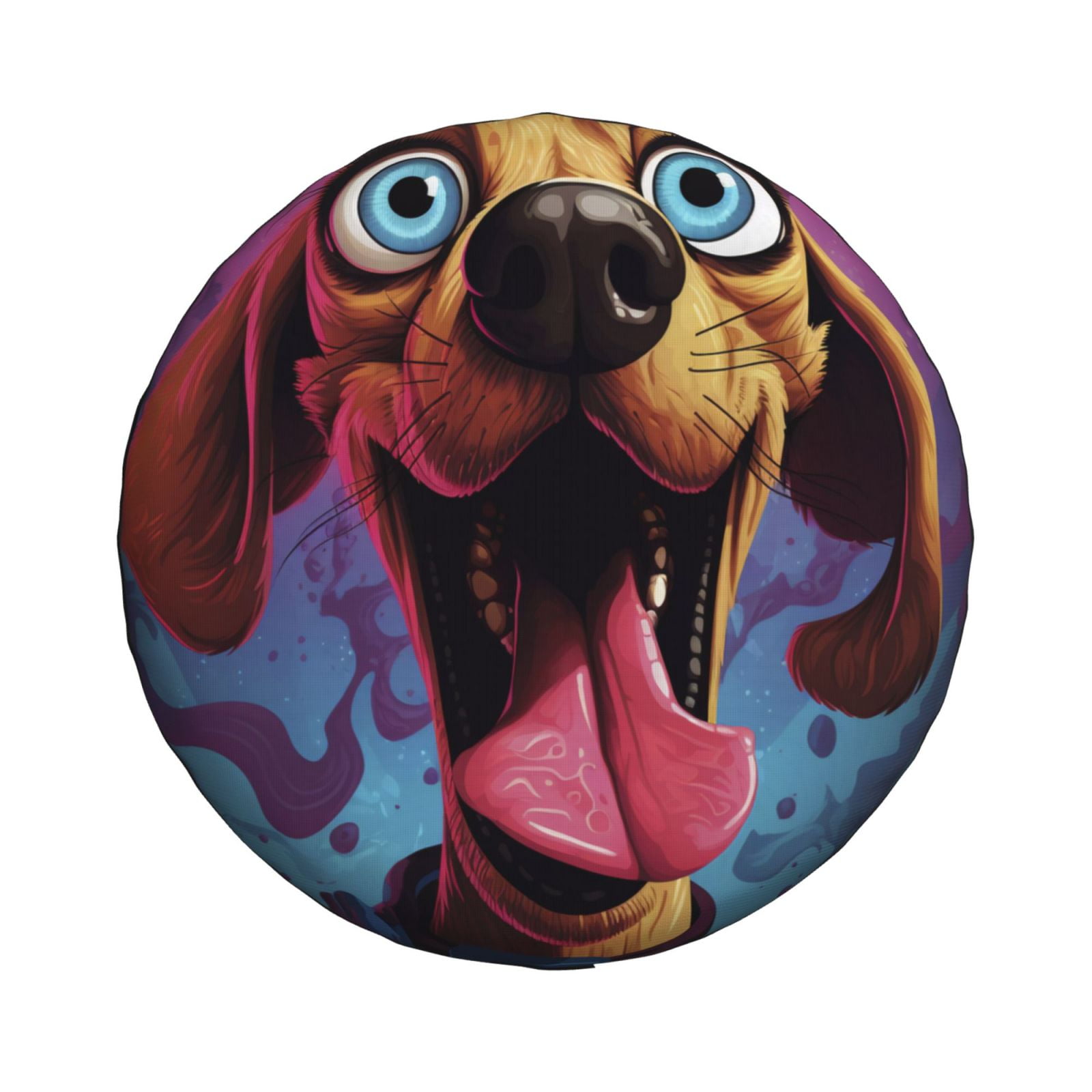 Daiia Cartoon Big-Eyed Dog Tire Covers , Travel Trailer Camper Truck ...