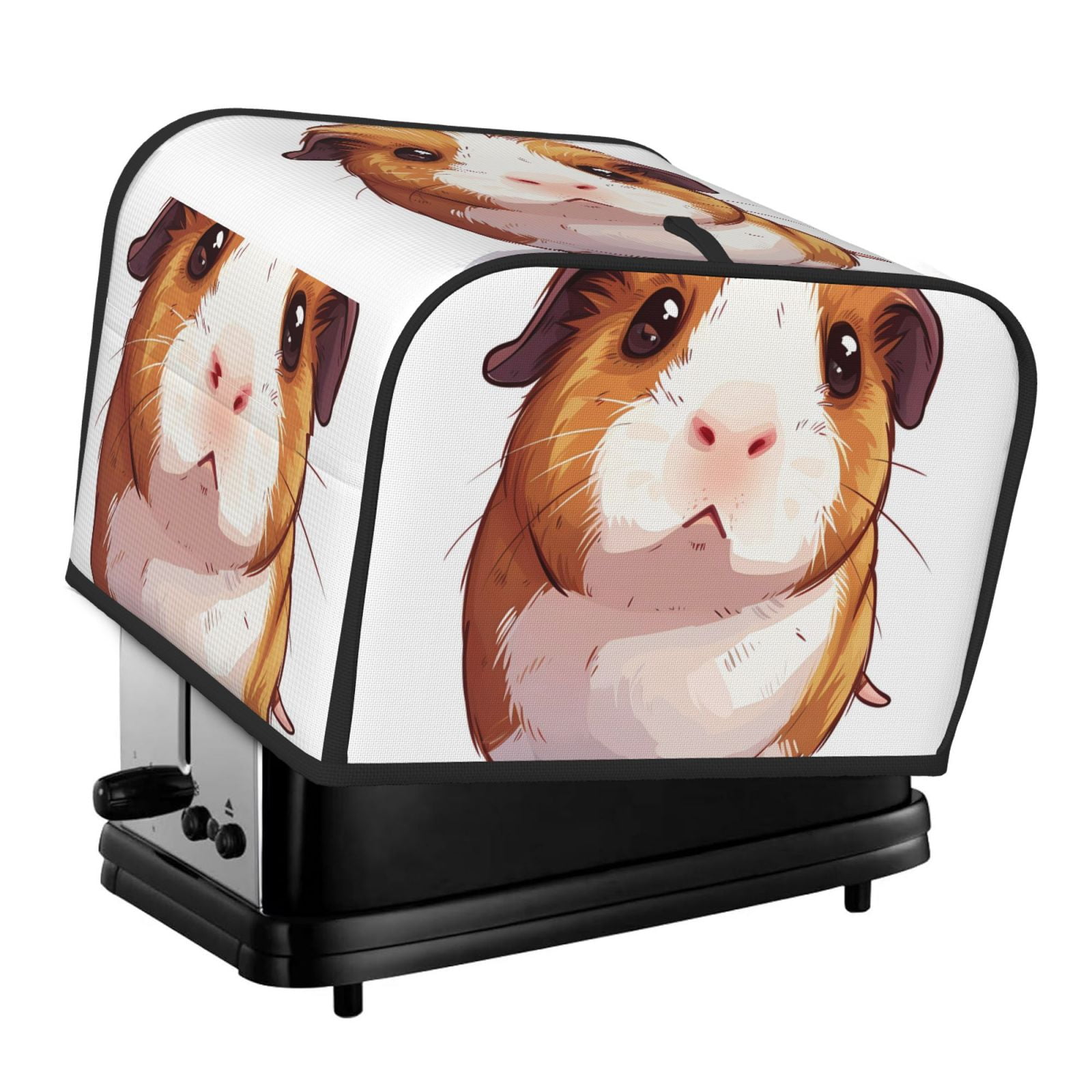 Daiia Cartoon Guinea Pig Pattern 4 slice Toaster Cover, Toaster ...